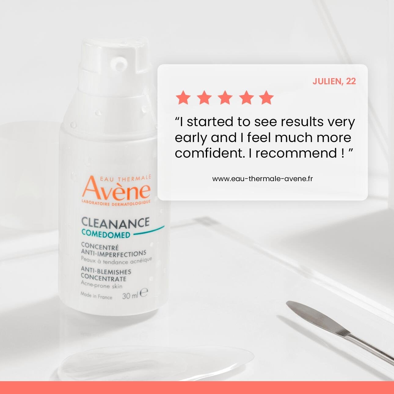 avene cleanser comedomed