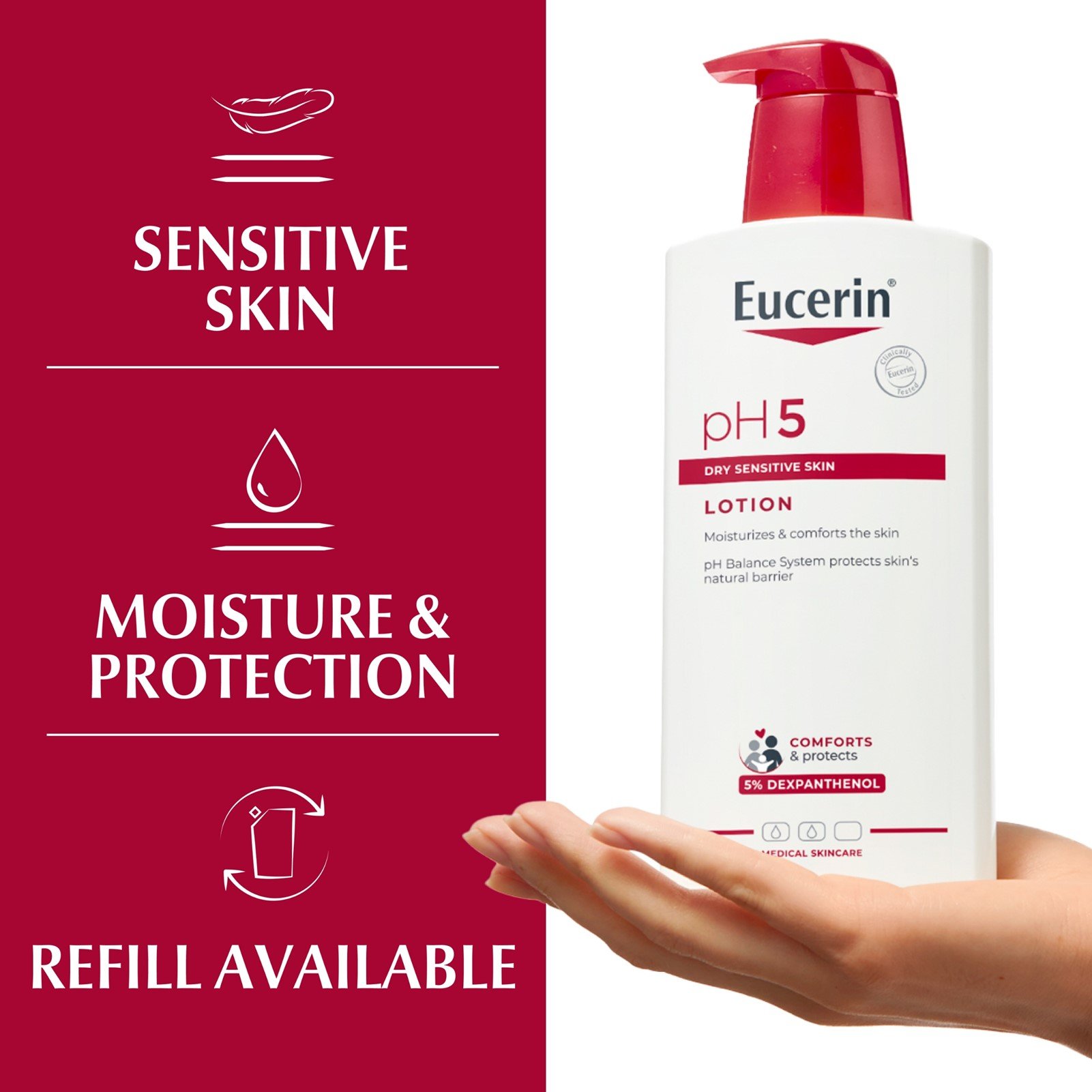 Eucerin pH5 Lotion 400ml Germany