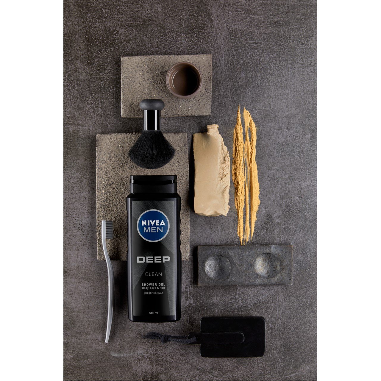 Nivea Men Deep Clean 3 In 1 Shower Gel 500ml