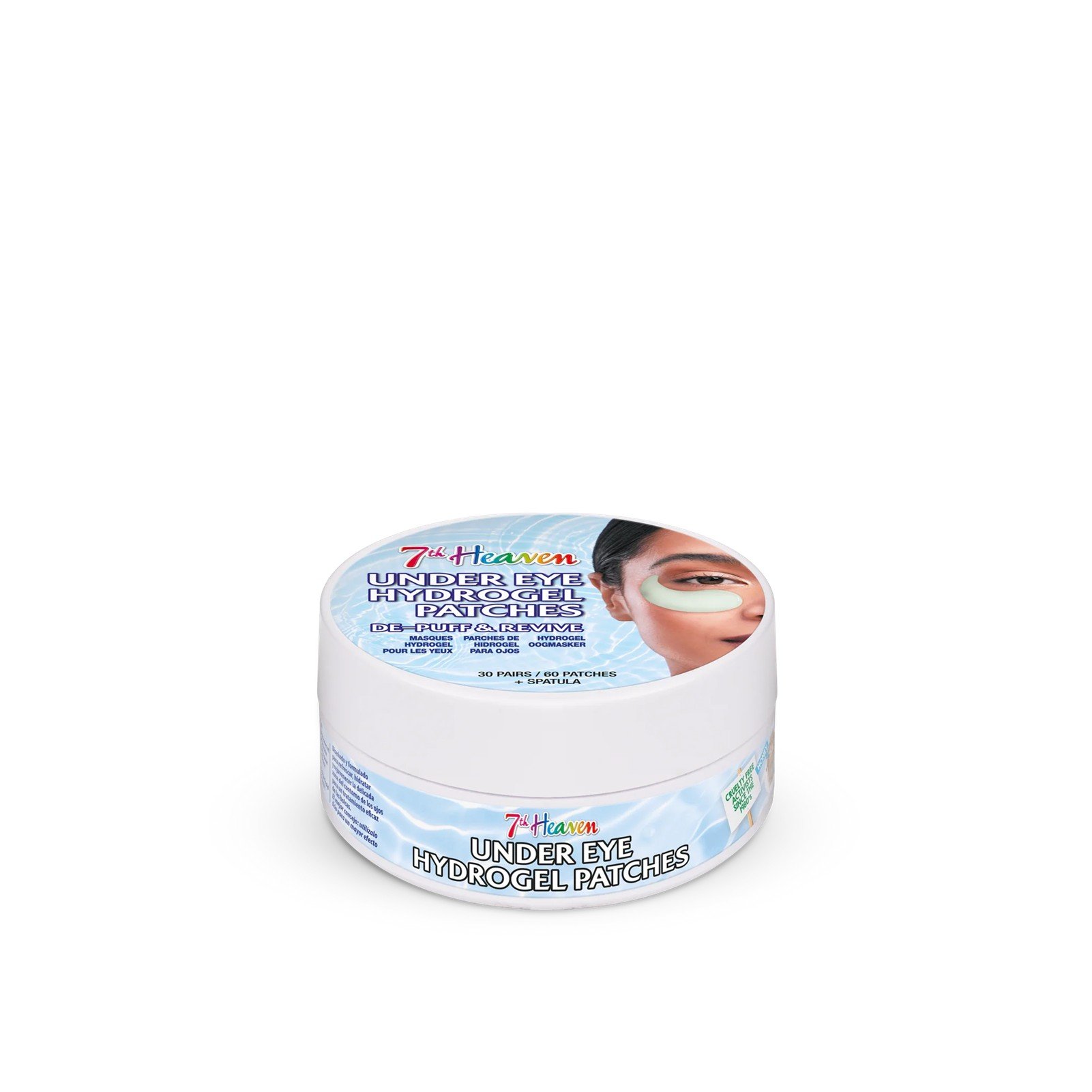7th Heaven Under Eye Hydrogel Patches x30 Pairs South Korea