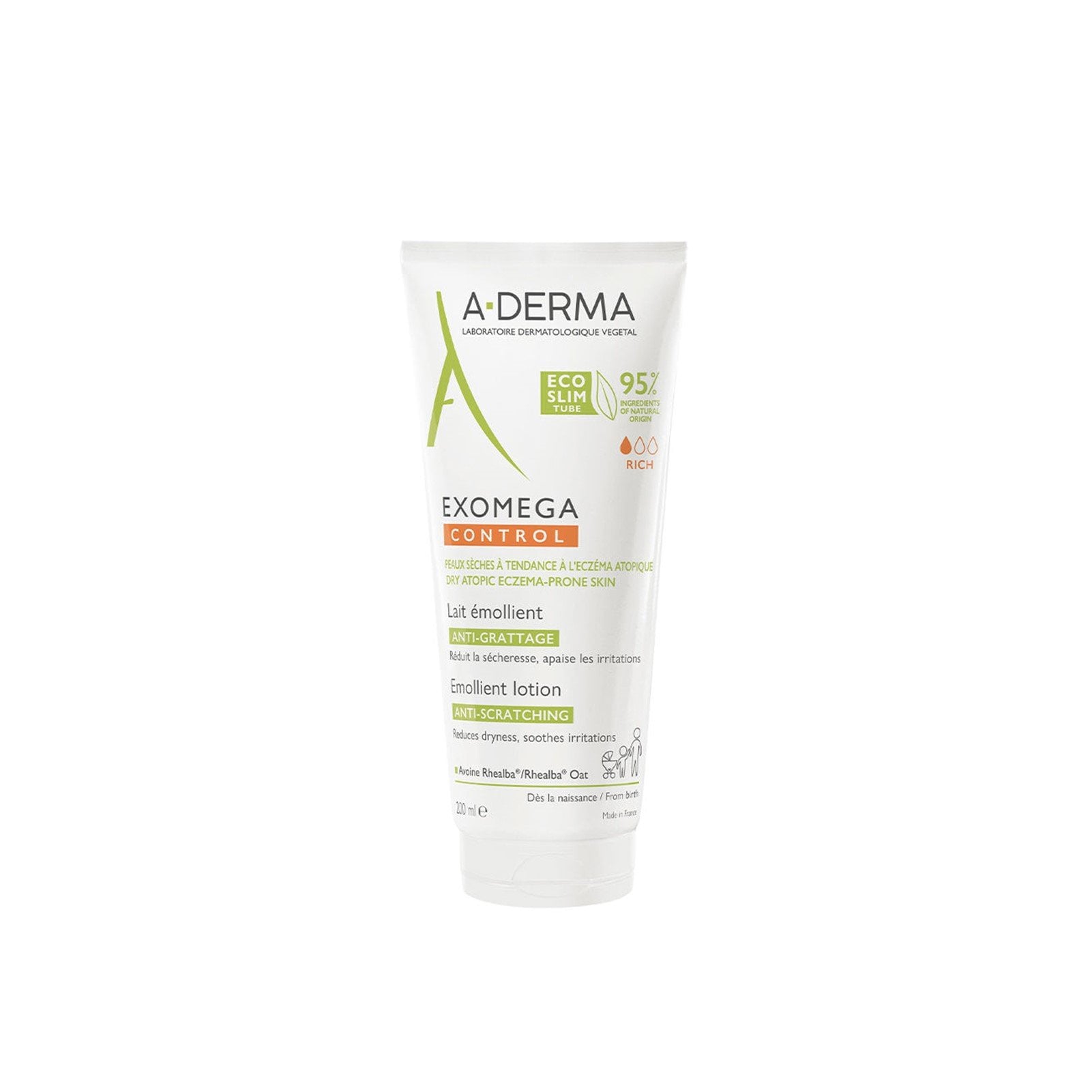 A-Derma Exomega Control Emollient Lotion Romania