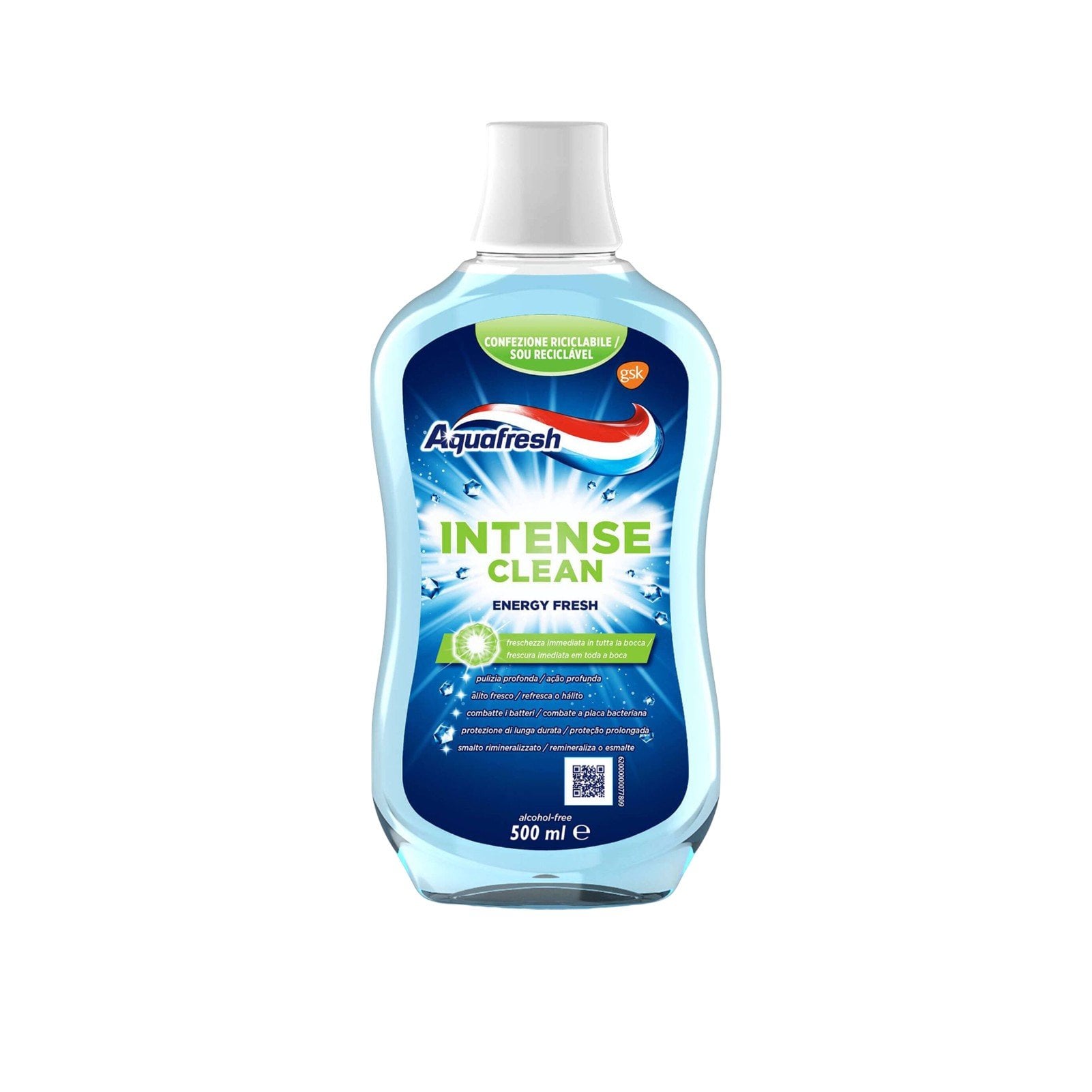 Aquafresh Intense Clean Mouthwash 500ml (16.9floz) USA