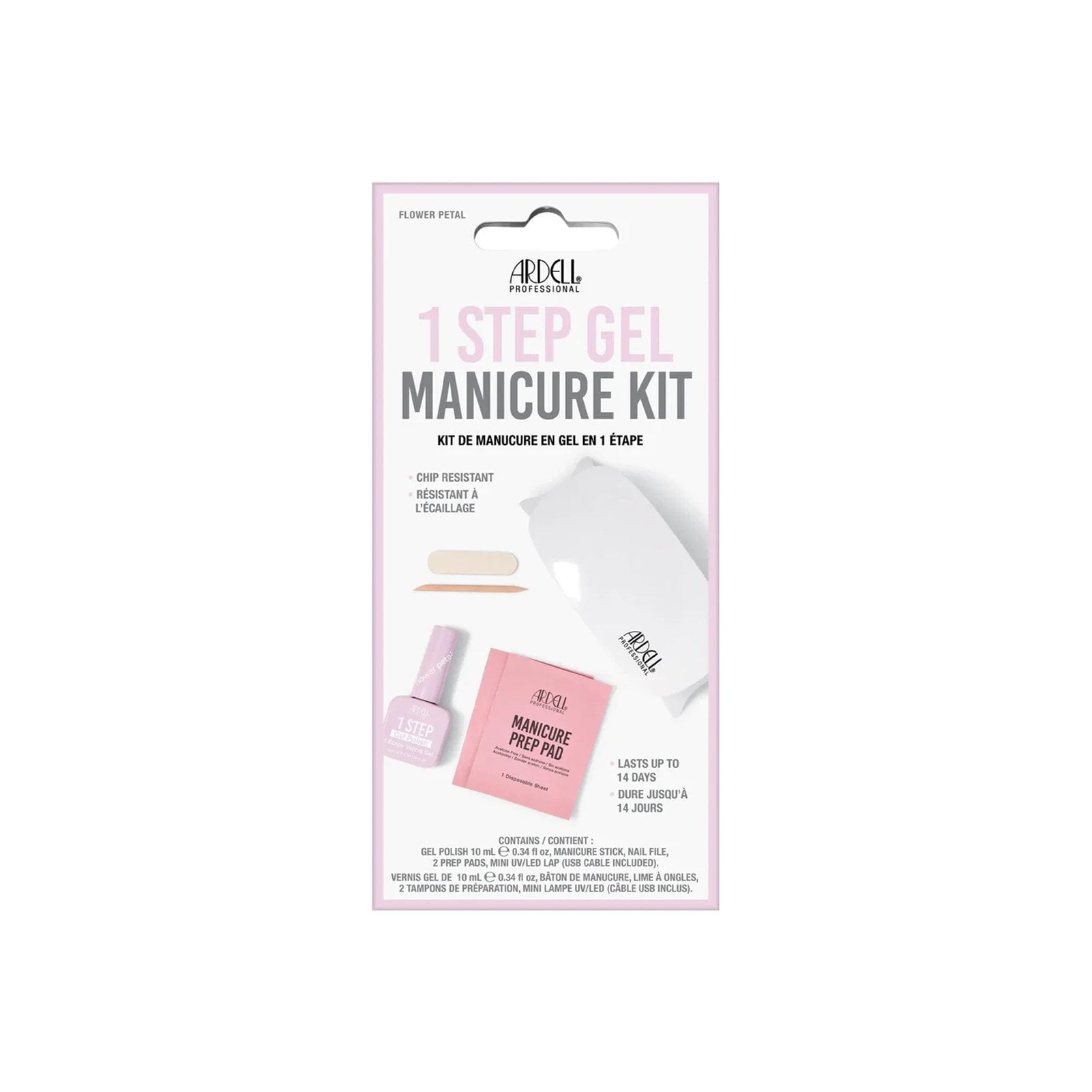Ardell 1 Step Gel Manicure Kit Flower Petal Angola
