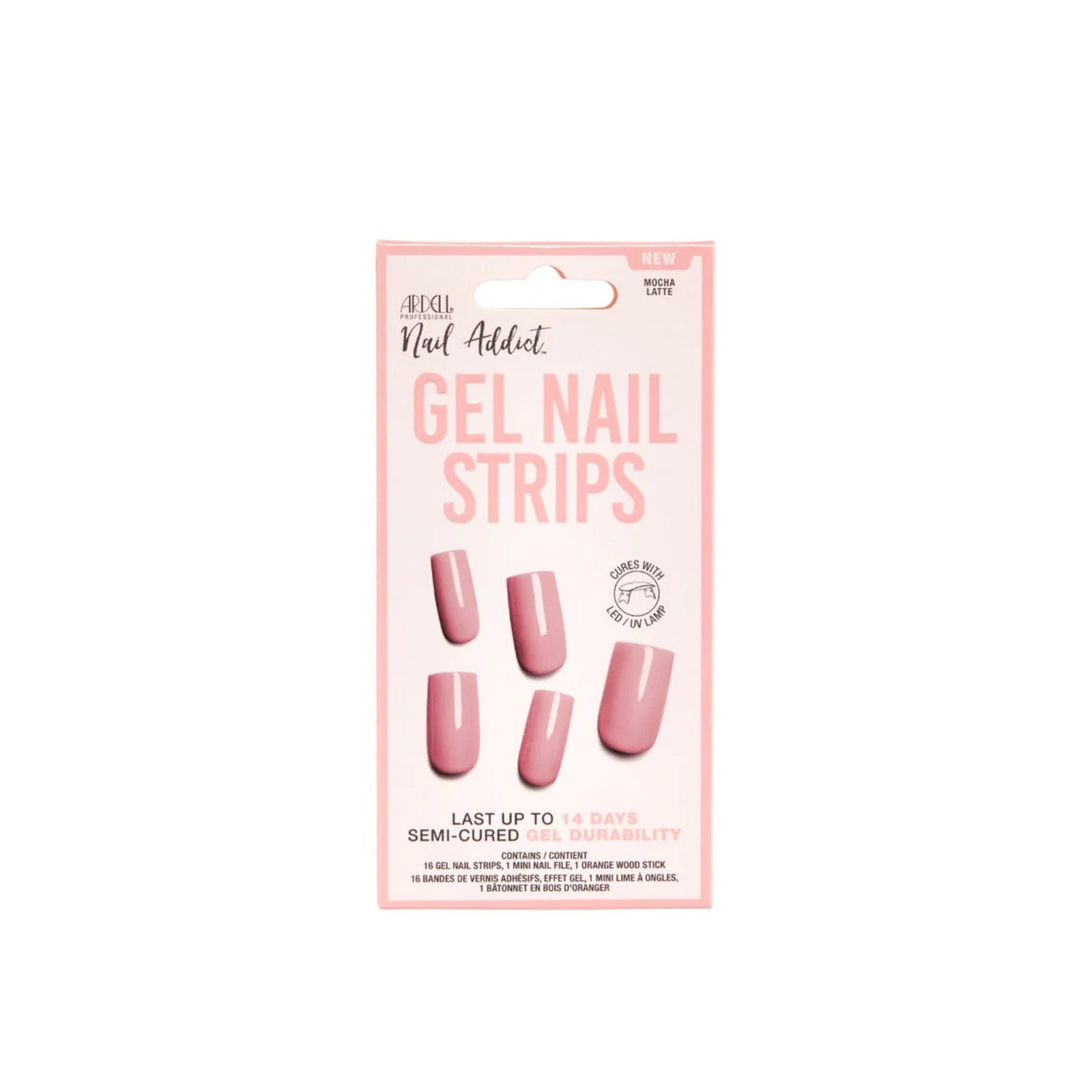 Ardell Nail Addict Gel Nail Strips x16 Russia