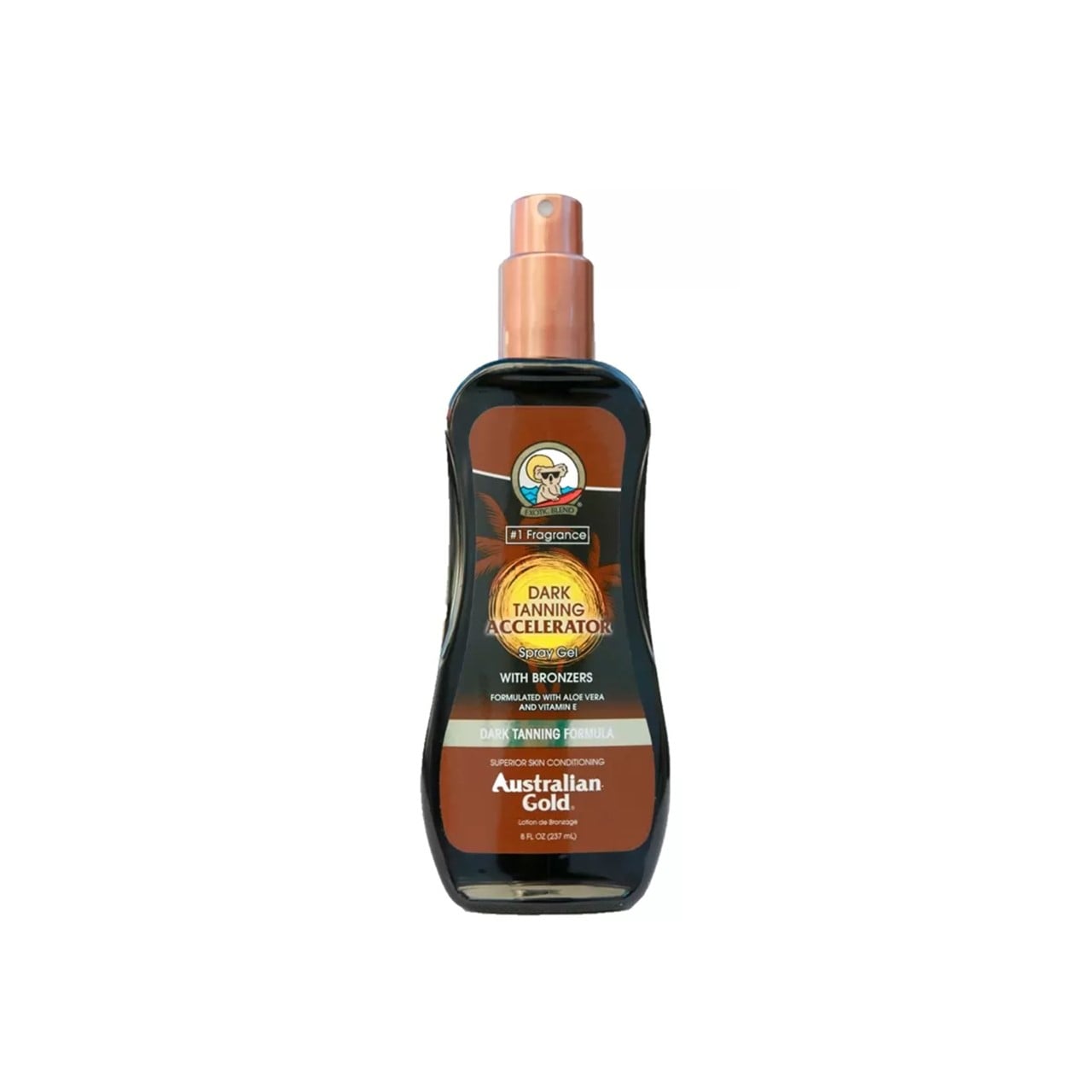 Australian Gold Dark Tanning Accelerator Spray Gel with Bronzers 237ml ...