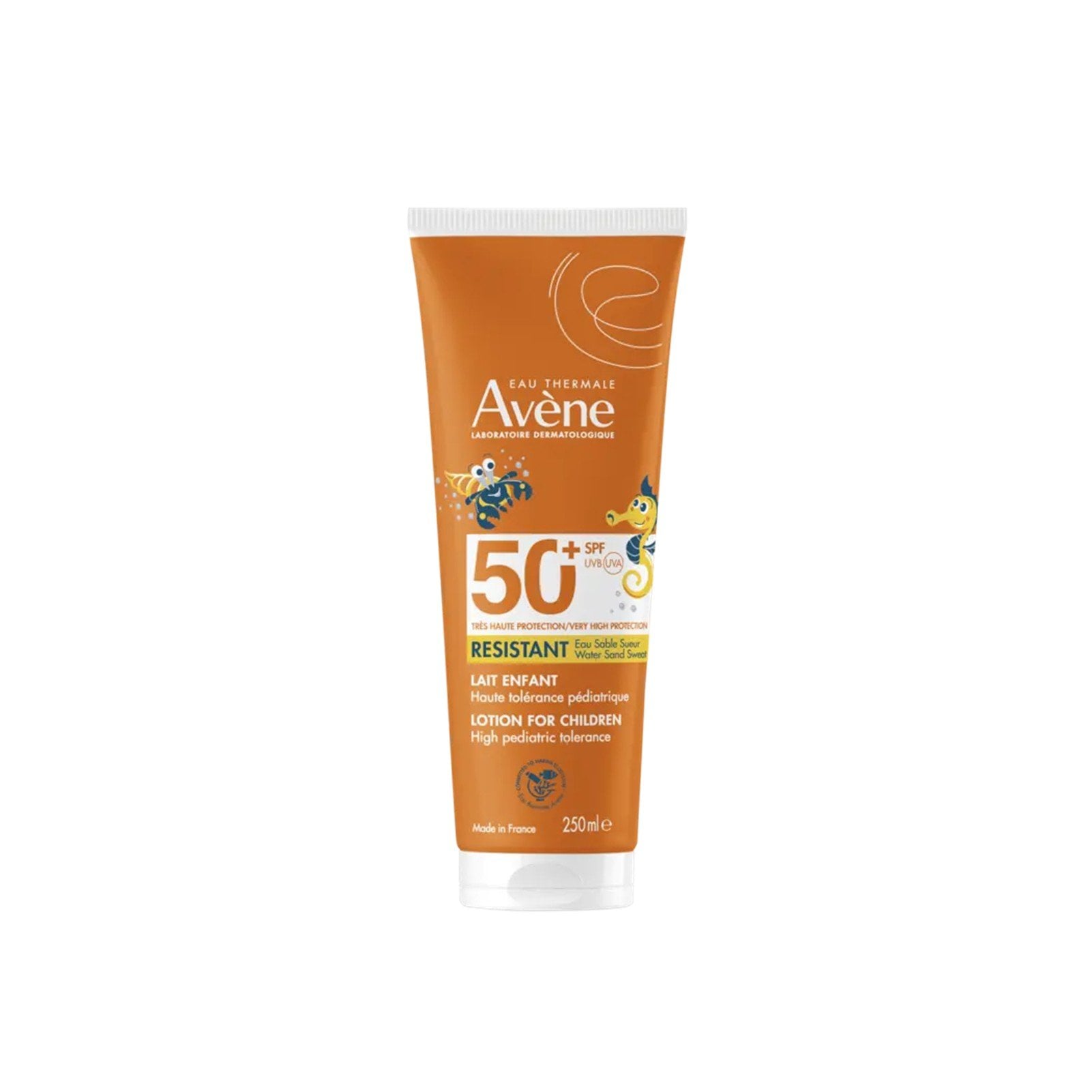 Avène Sun High Protection Resistant Lotion for Children SPF50+ 250ml (8 ...