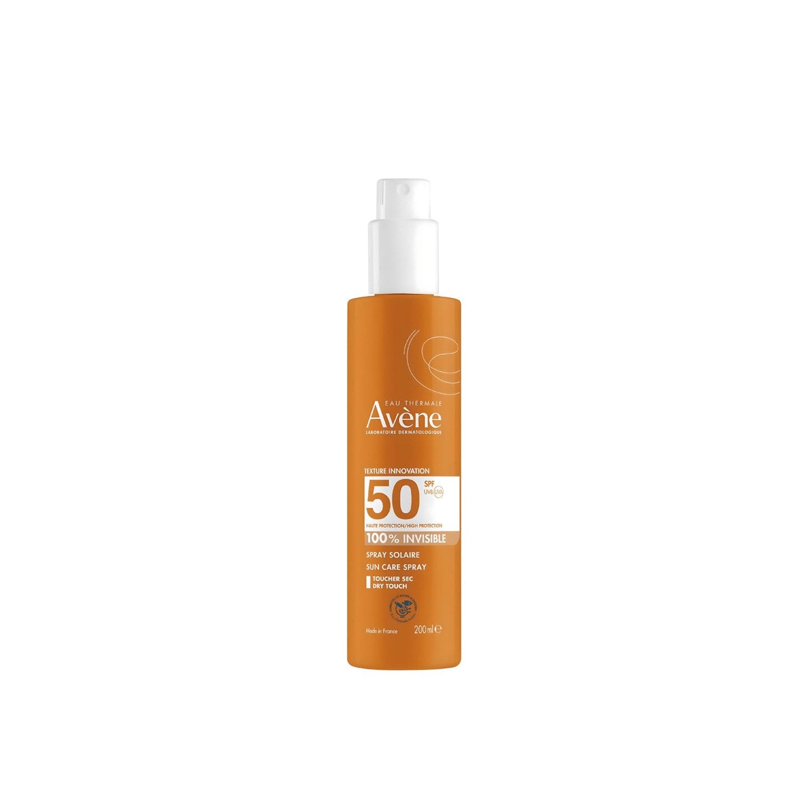 Avène 100% Invisible Sun Care Spray SPF50 200ml (6.76floz) USA