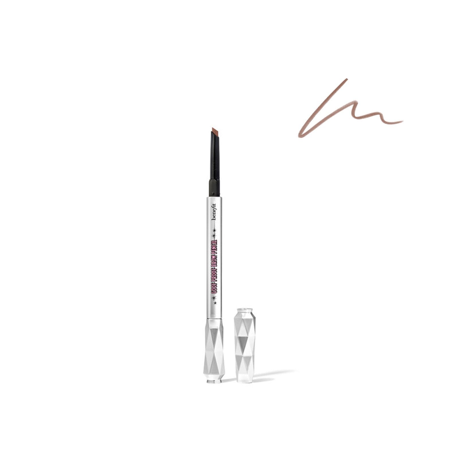 benefit Goof Proof Brow Pencil Mini 3 Warm Light Brown 0.17g (0.005oz) USA