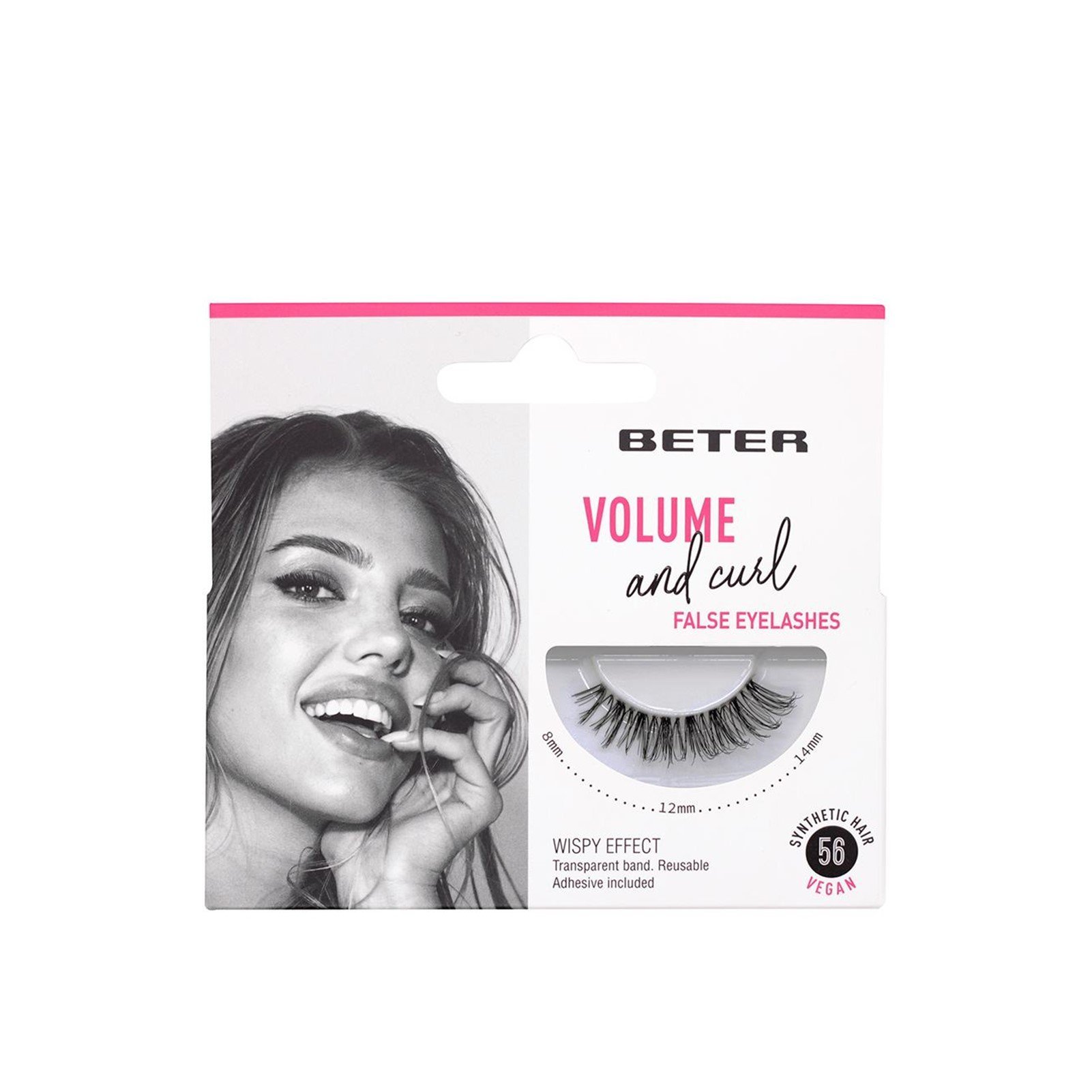 Beter False Eyelashes 56 Volume and Curl South Africa