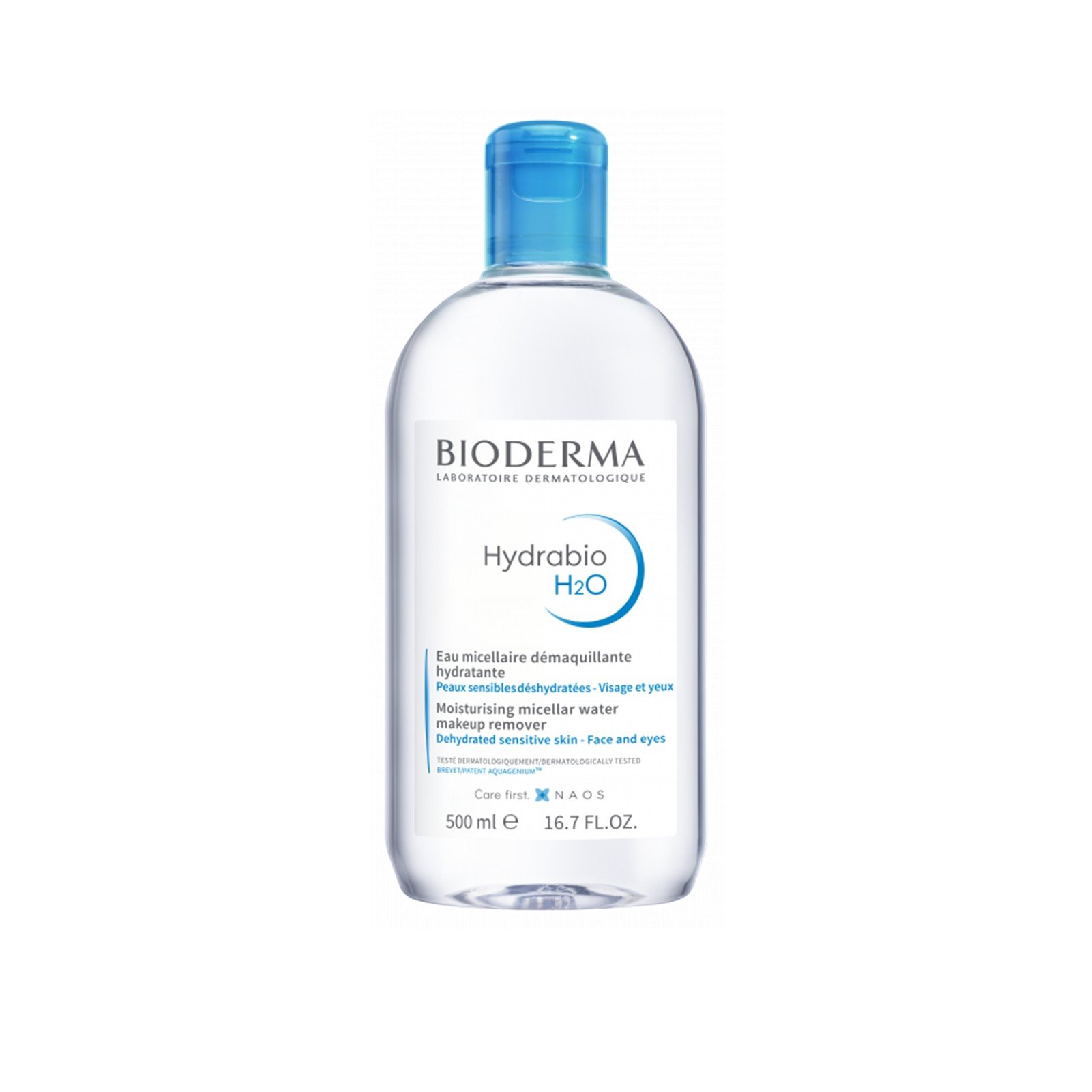 Bioderma Hydrabio H2O Moisturizing Micellar Water 500ml South Korea