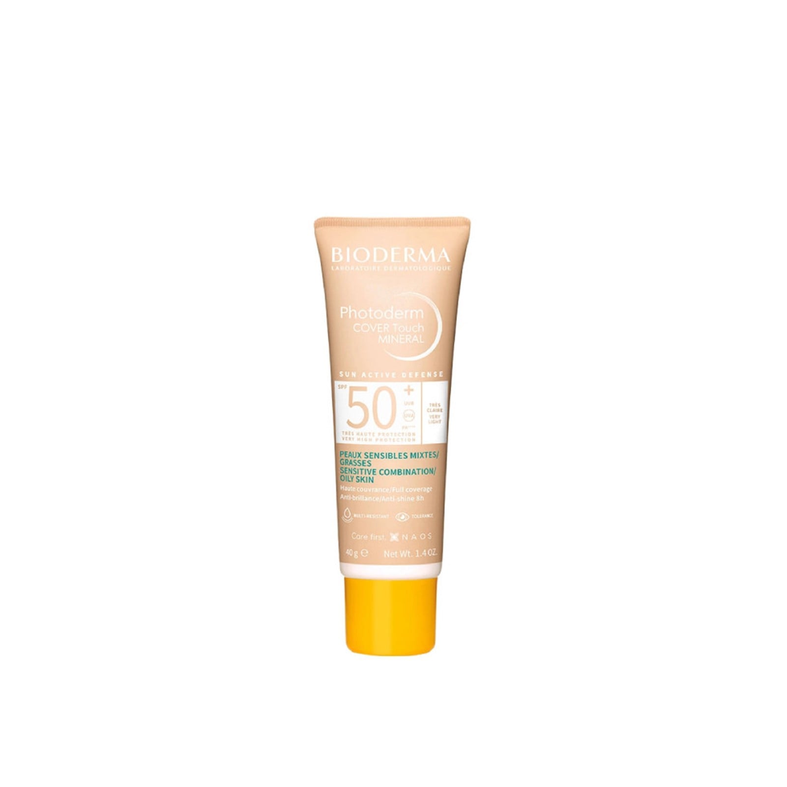 Bioderma Photoderm Cover Touch Mineral SPF50+ Very Light 40g (1.4oz) USA