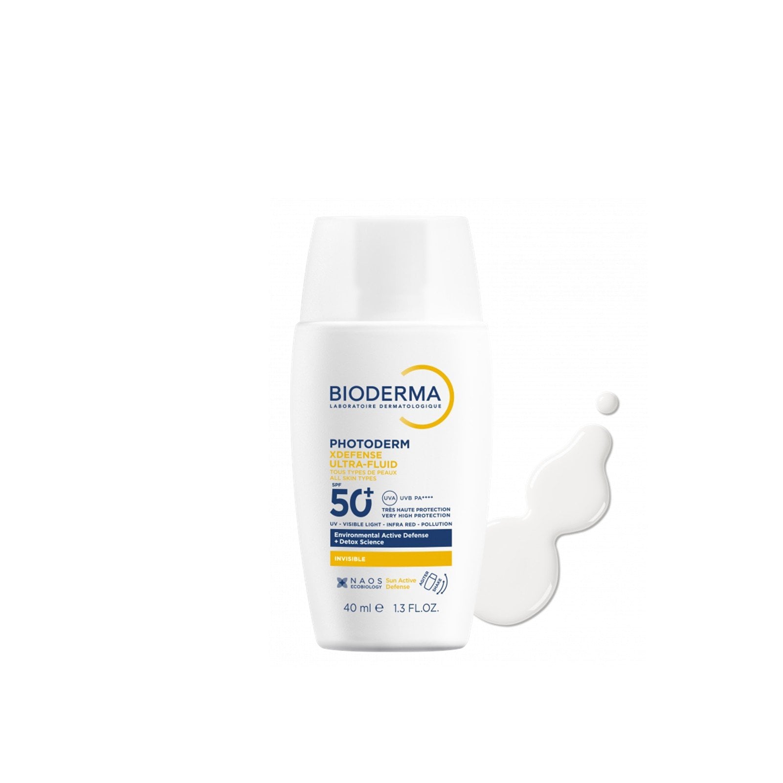 Bioderma Photoderm X-Defense Ultra-Fluid SPF50+ Invisible Sunscreen ...