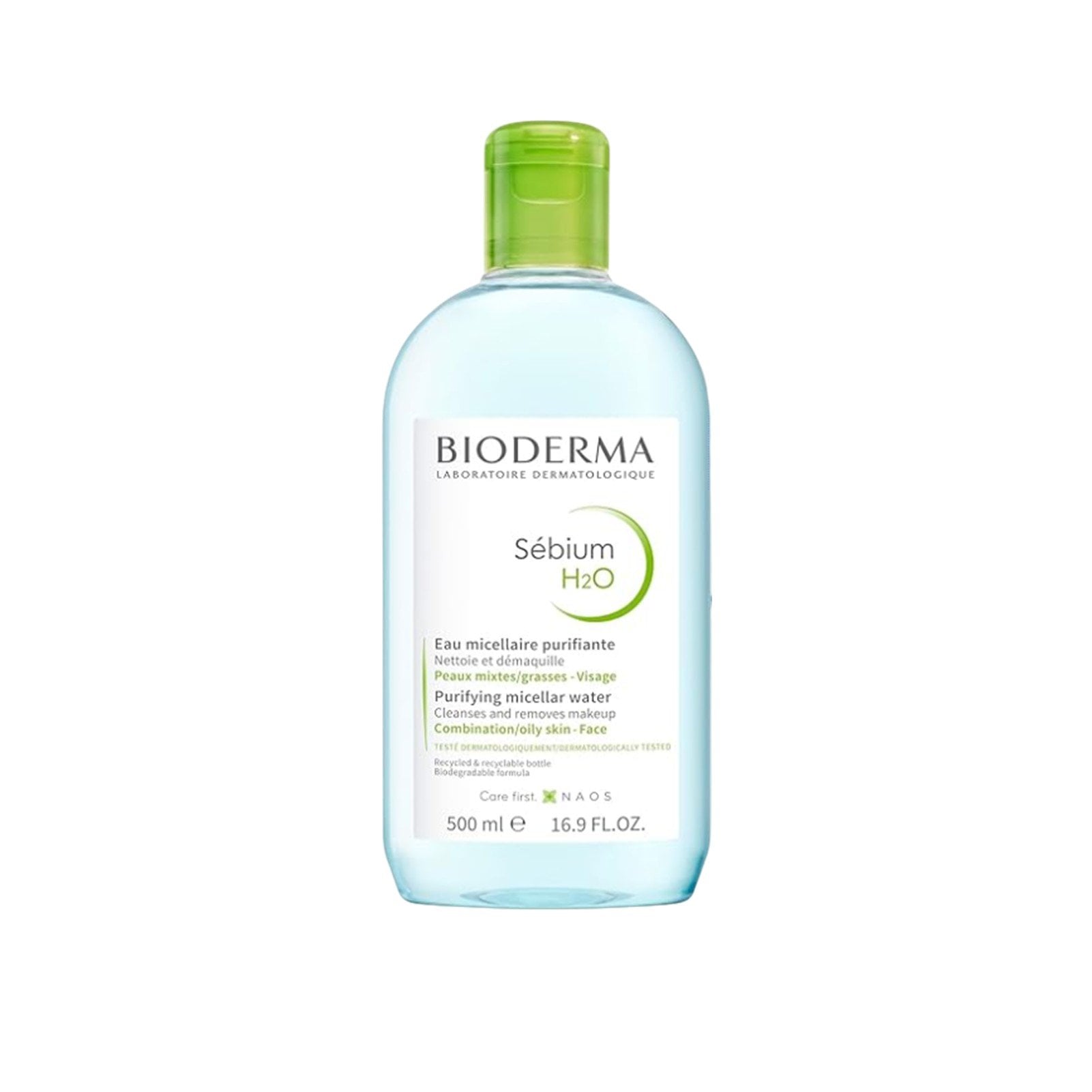 Bioderma Sebium H2O Purifying Cleansing Micellar Water 500Ml México