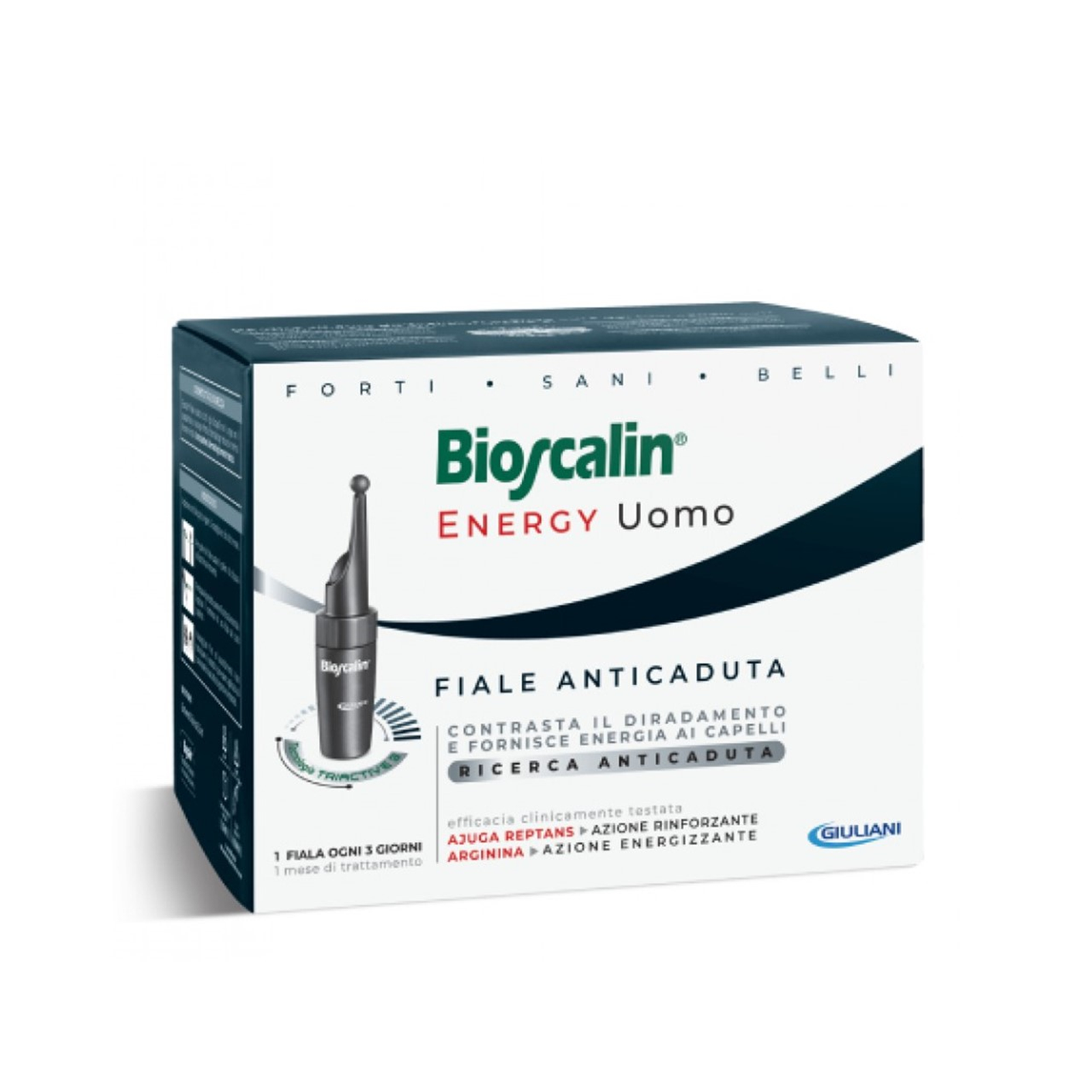 Bioscalin Energy Uomo Anti-Hair Loss Vials 10x3.5ml (10x0.12floz) USA