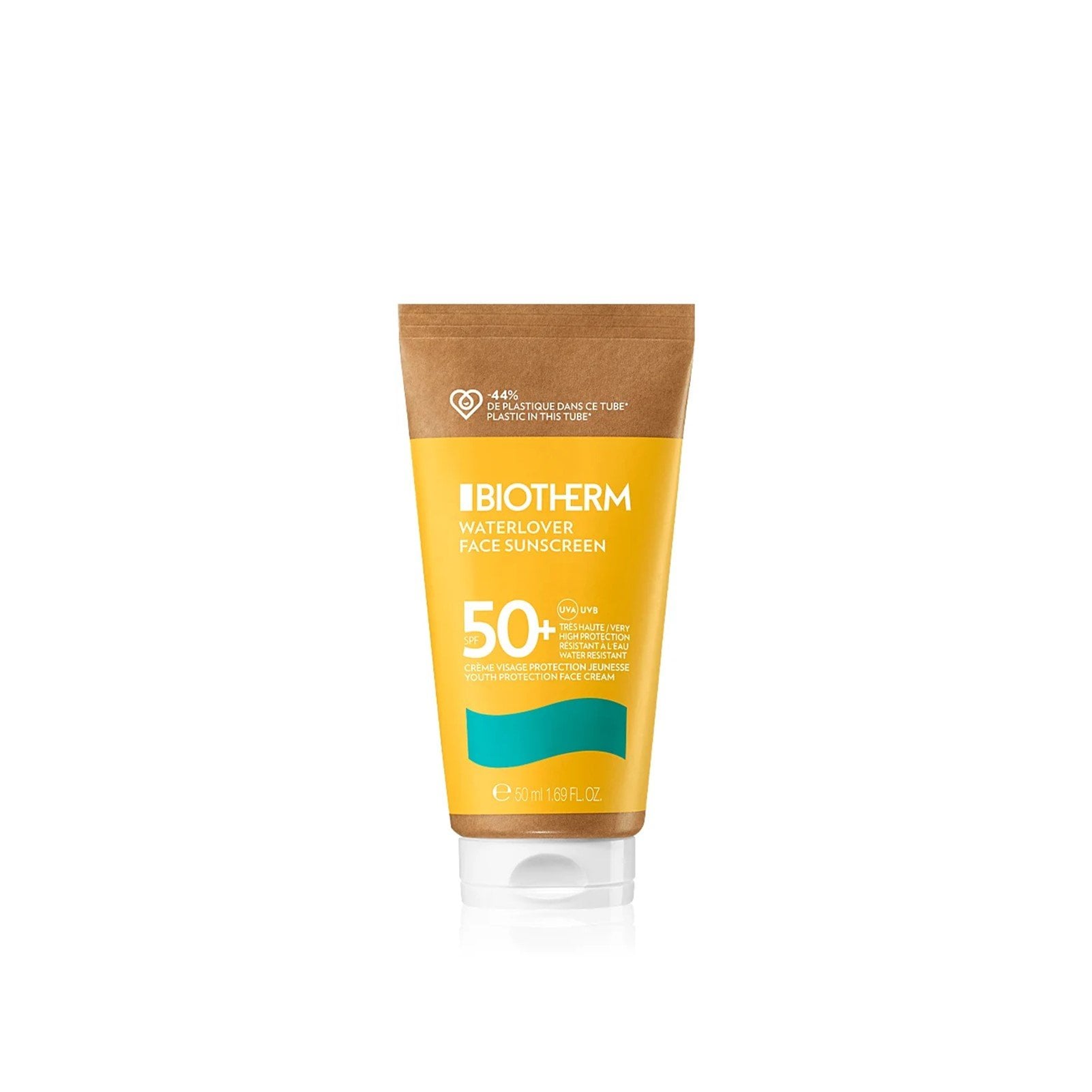 Biotherm Waterlover Face Sunscreen SPF50+ 50ml (1.69floz) USA