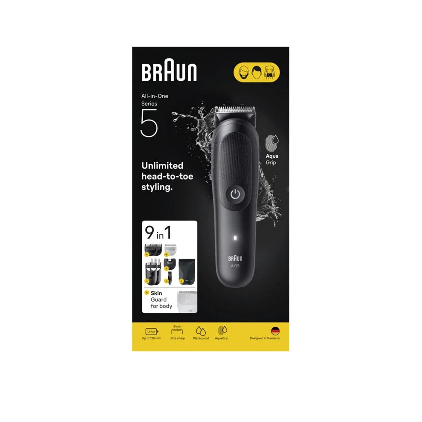 Braun Series 5 All-In-One Trimmer 9-In-1 Styling Kit Mgk5540 المملكة العربية السعودية