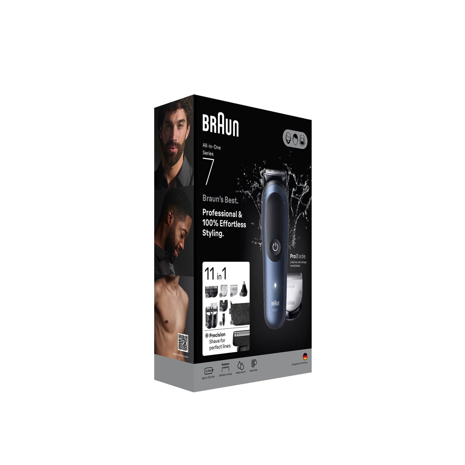 Braun Series 5 All-In-One Trimmer 11-In-1 Styling Kit AIO7540 India