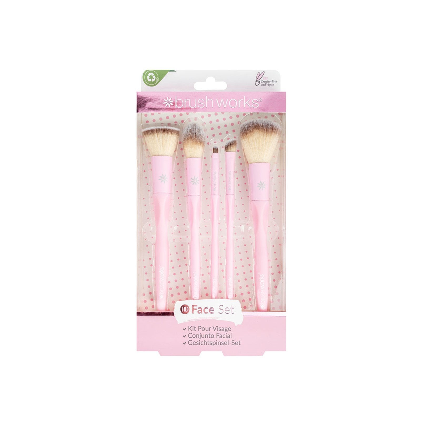 Brushworks HD Complete Face Set USA