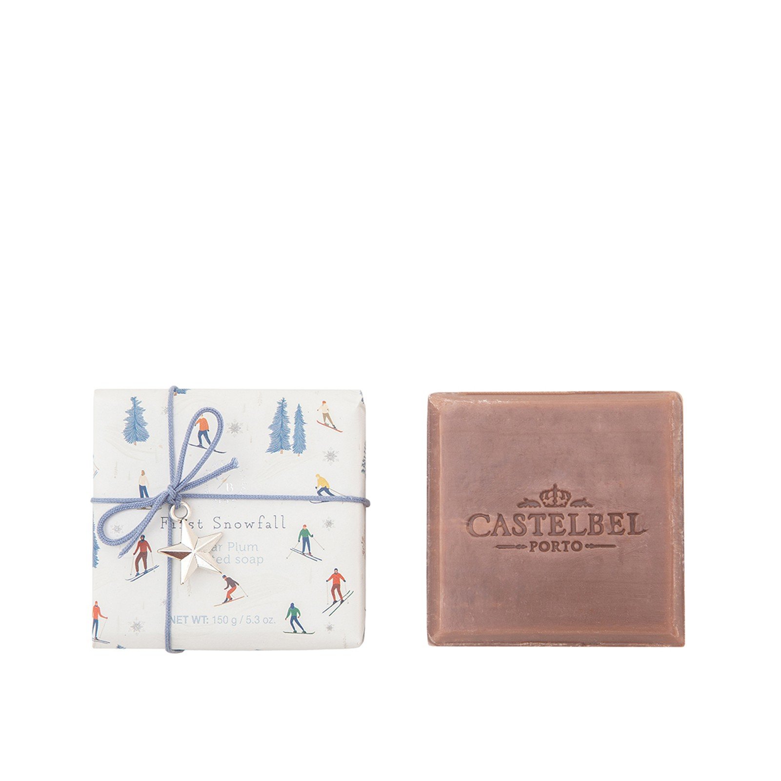 Castelbel First Snowfall Sugar Plum Soap Bar 150g (5.3oz) UK