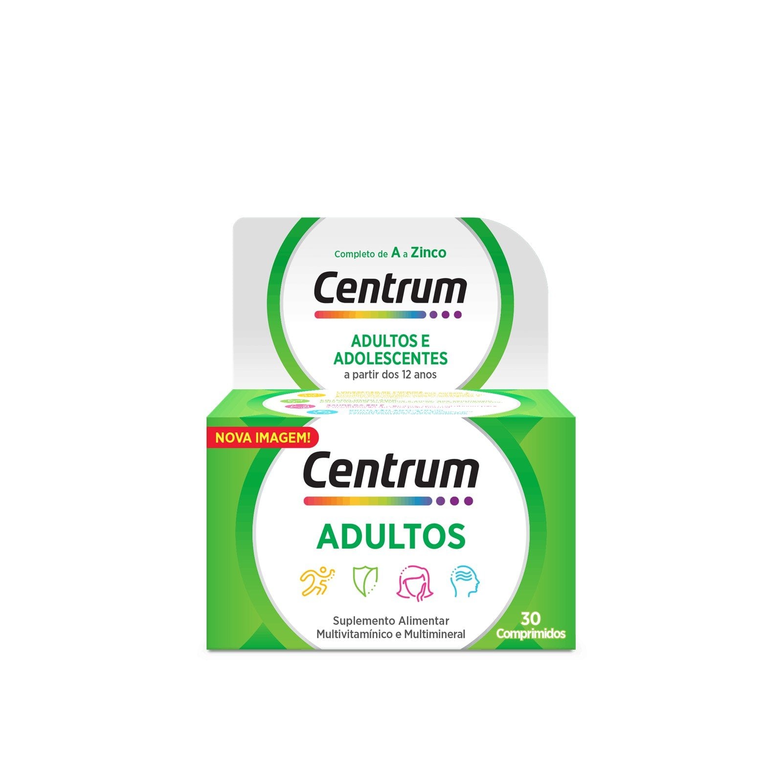 Centrum Adults Multivitamin and Multimineral Supplement Tablets x30 ...