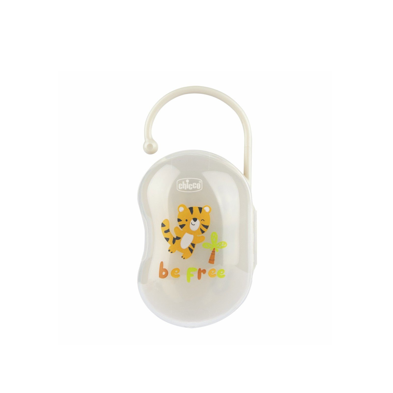 Chicco Easy Box BPA-Free Plastic Double Pacifier Holder 0m+ Grey Denmark