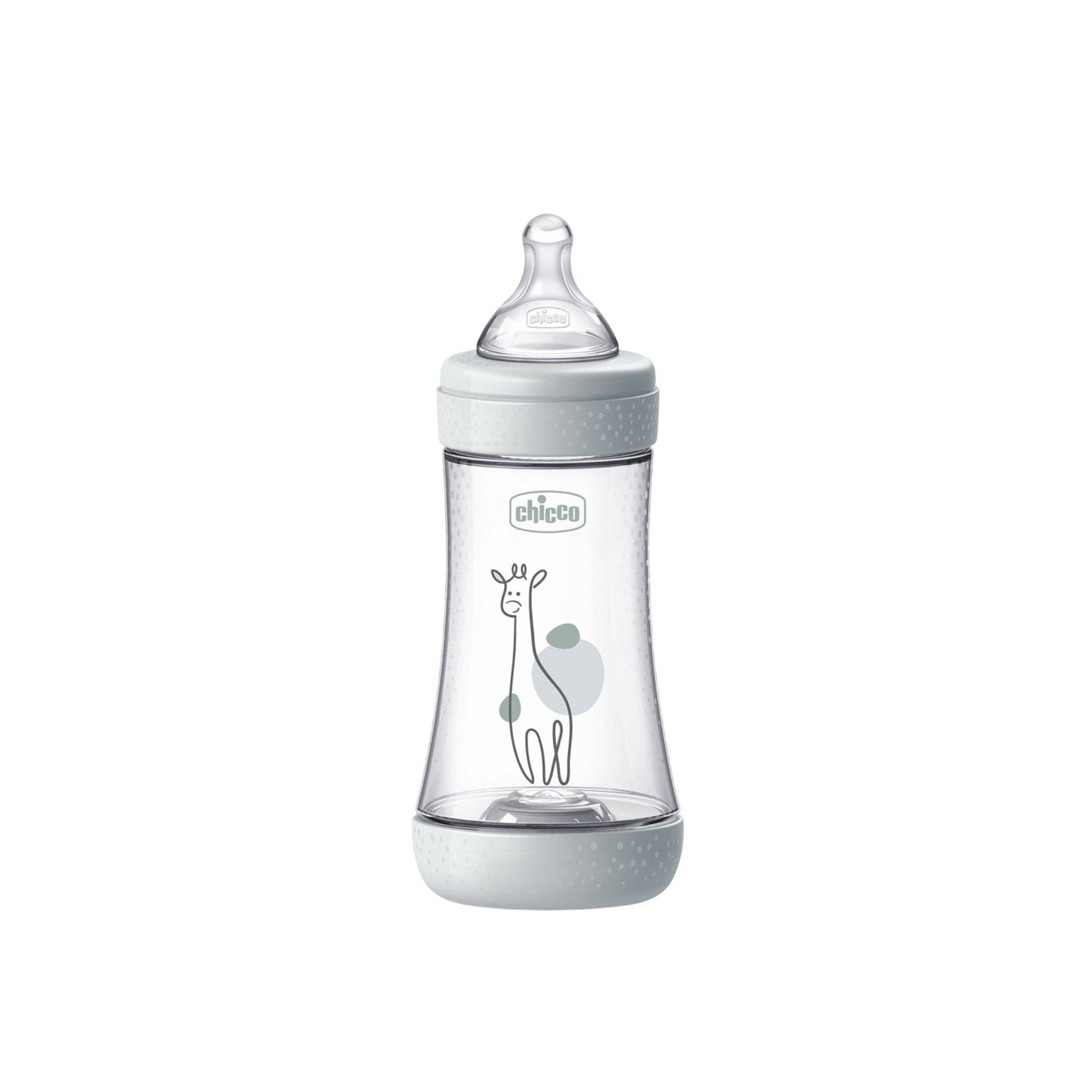 Chicco Perfect 5 Intui-Flow System Baby BPA-Free Plastic Bottle Medium ...