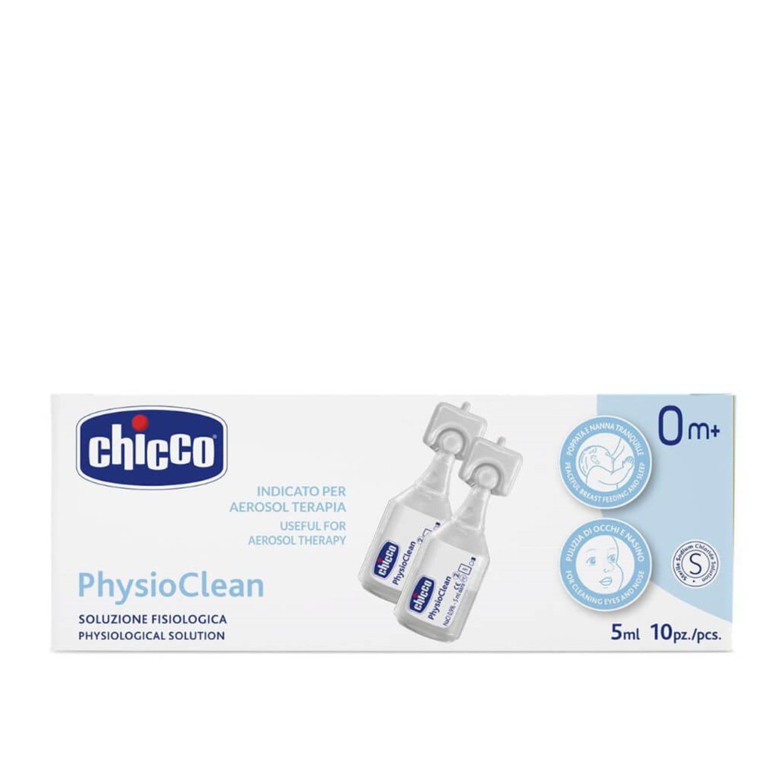 Chicco Physio Clean Physiological Solution 5ml x10 Pakistan