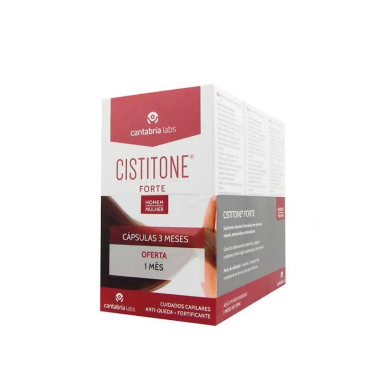 Cistitone Forte Hair and Nails Capsules 60x3 USA