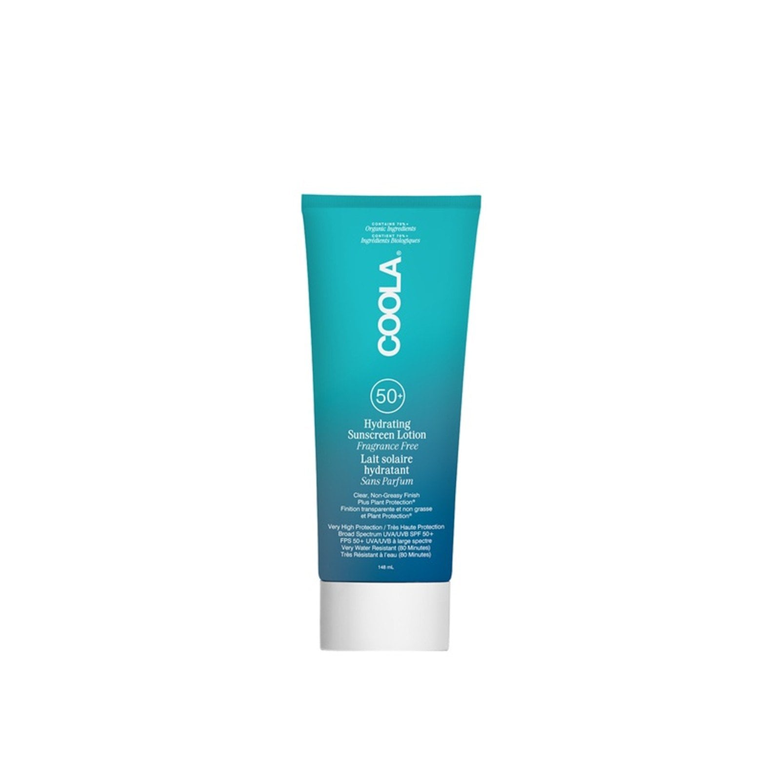 Coola Classic Body Sunscreen SPF50 Fragrance-Free 148ml (5floz) USA