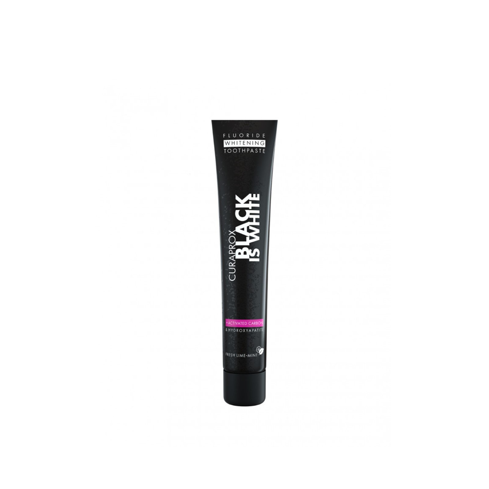 Curaprox Black Is White Toothpaste Fresh Lime-Mint 90Ml México