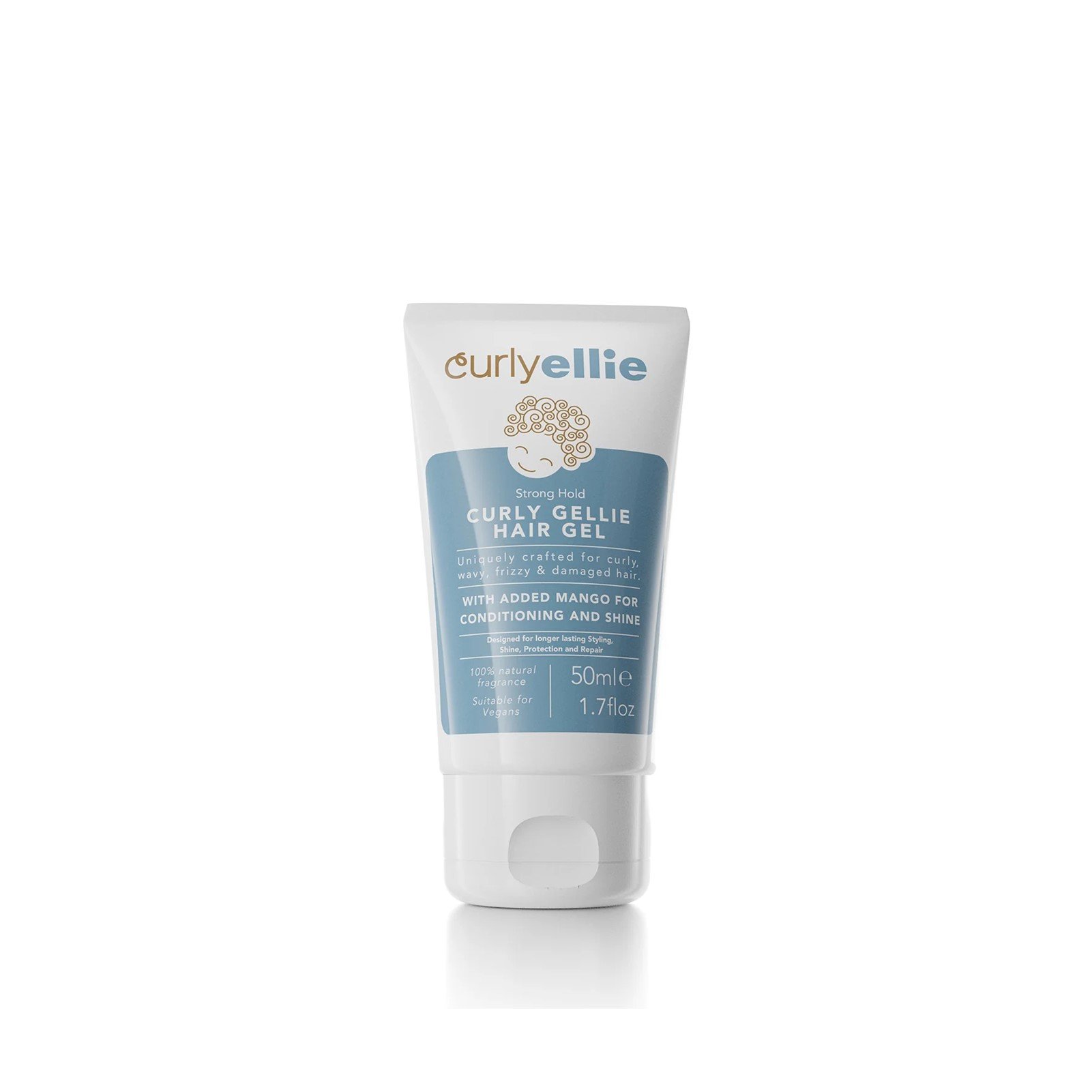 Curlyellie Strong Hold Curly Gellie Hair Gel 50Ml (1.7Floz) Estados Unidos