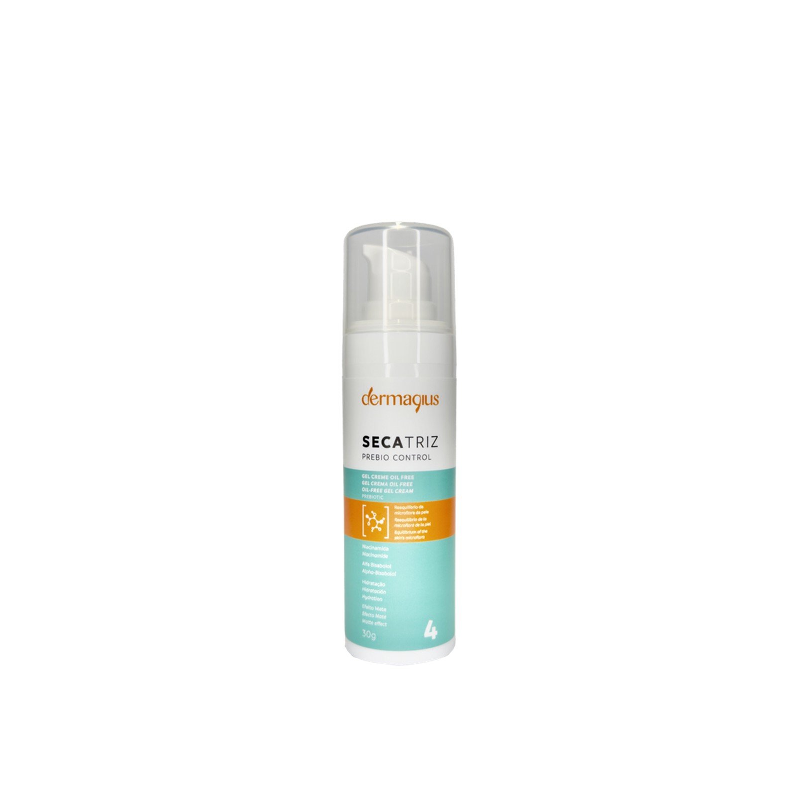 Dermagius Secatriz Prebio Control Oil-Free Gel Cream 30g (1.05oz) USA