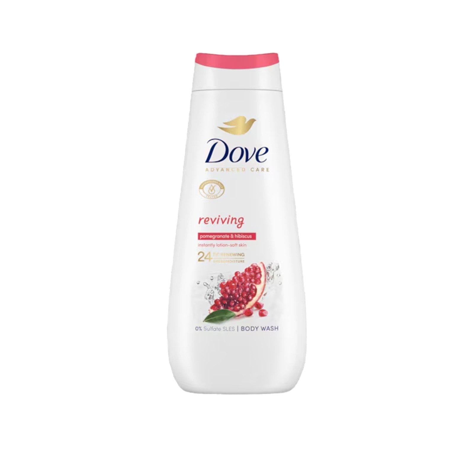 Dove Advanced Care Reviving Shower Gel Pomegranate & Hibiscus 400ml ...