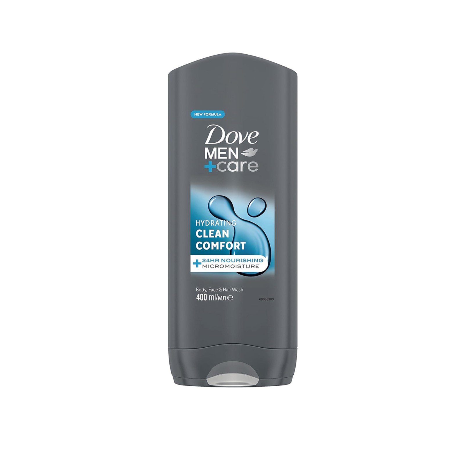 Dove Men+Care Clean Comfort Body, Face & Hair Wash 400ml Slovakia