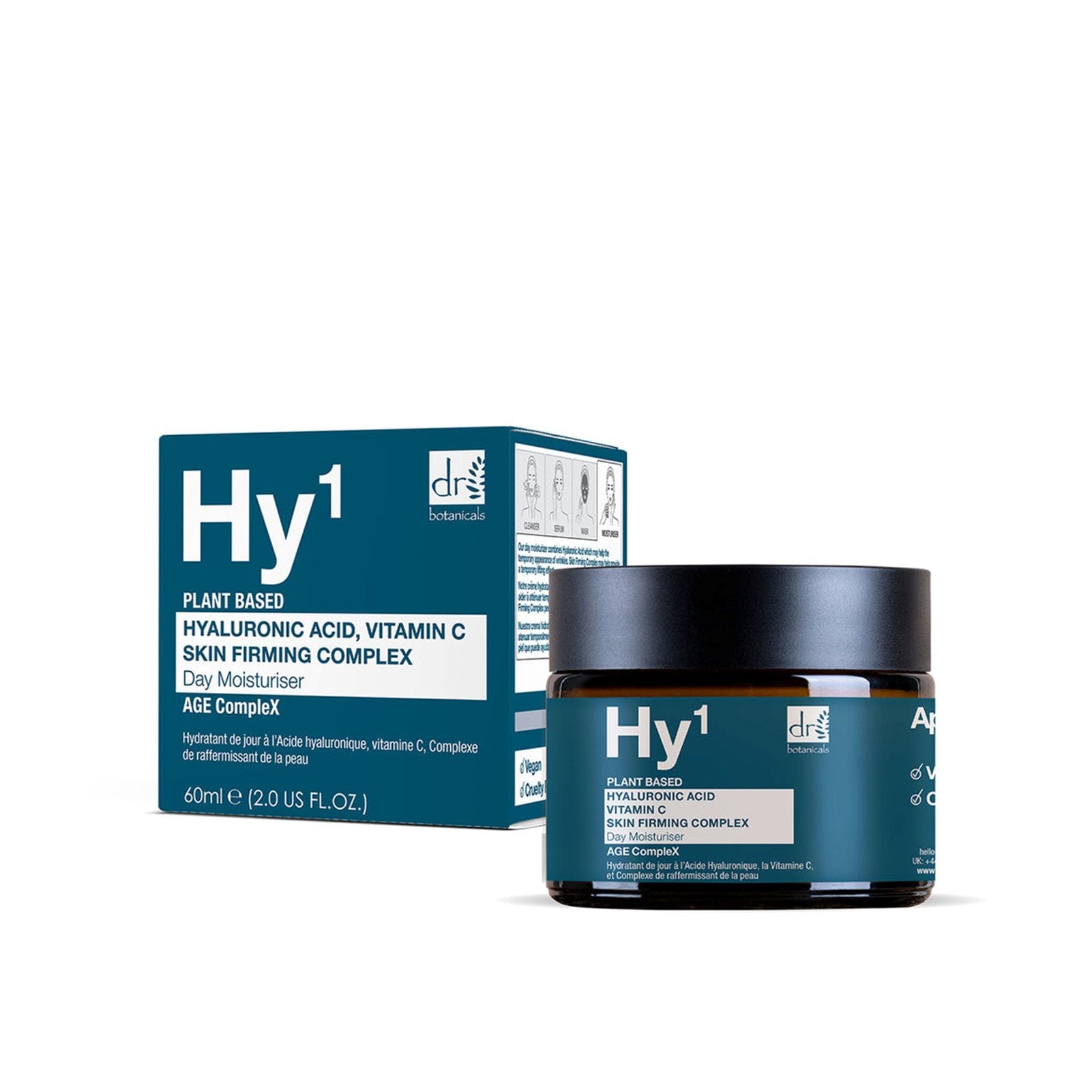 Dr. Botanicals Hy1 Hyaluronic Acid, Vitamin C Skin Firming Complex Day ...