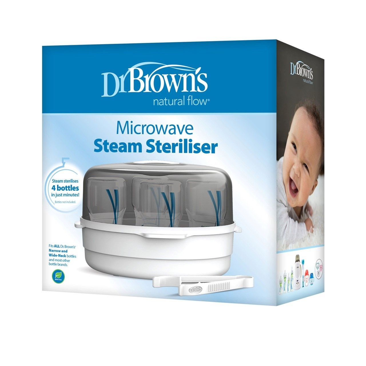 Microwave steriliser store
