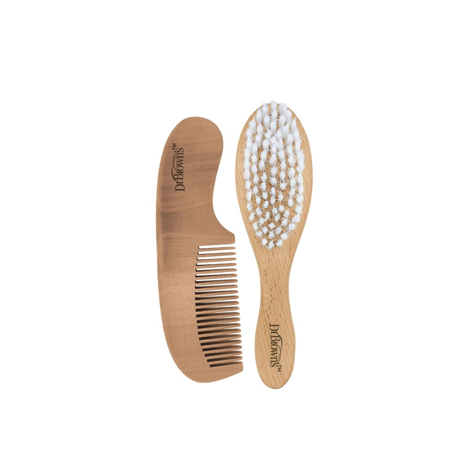 Dr. Brown’s Soft & Safe Baby Brush + Comb Set USA