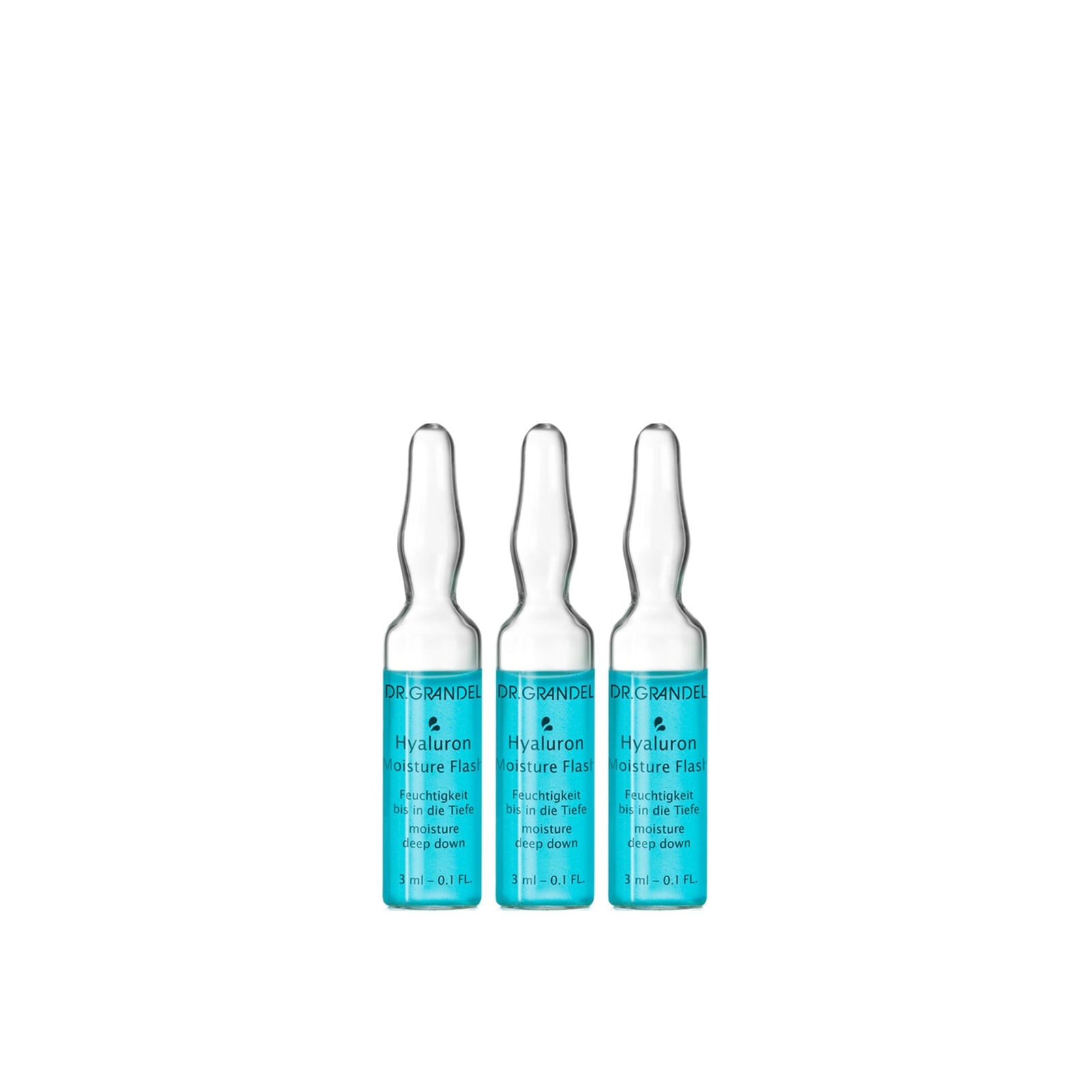 DR. GRANDEL Hyaluron Moisture Flash Ampoule 3x3ml (3x0.11fl oz) USA