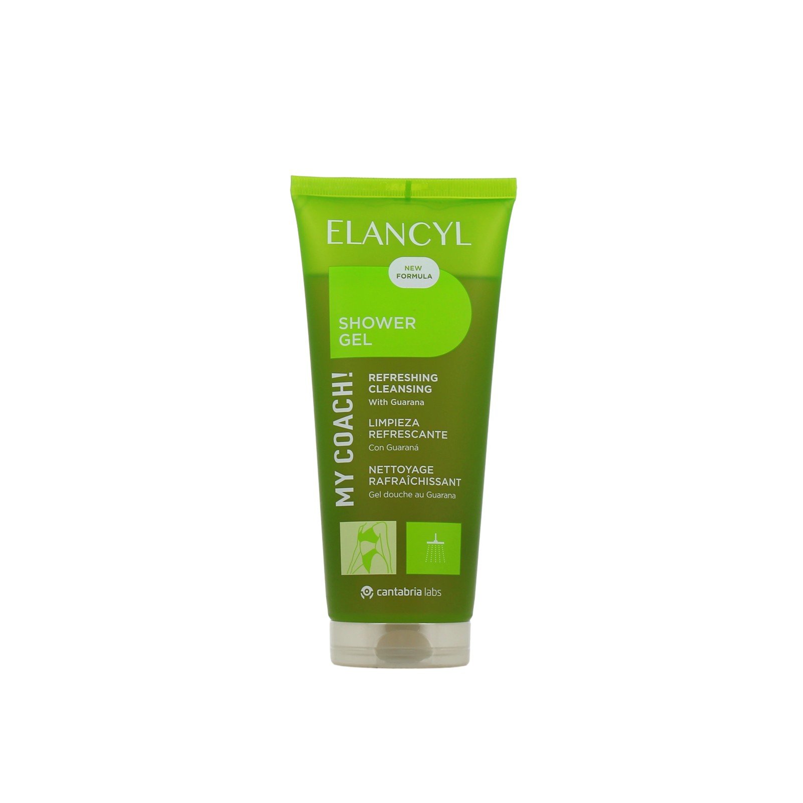 Elancyl My Coach! Shower Gel 200ml (6.76floz) USA