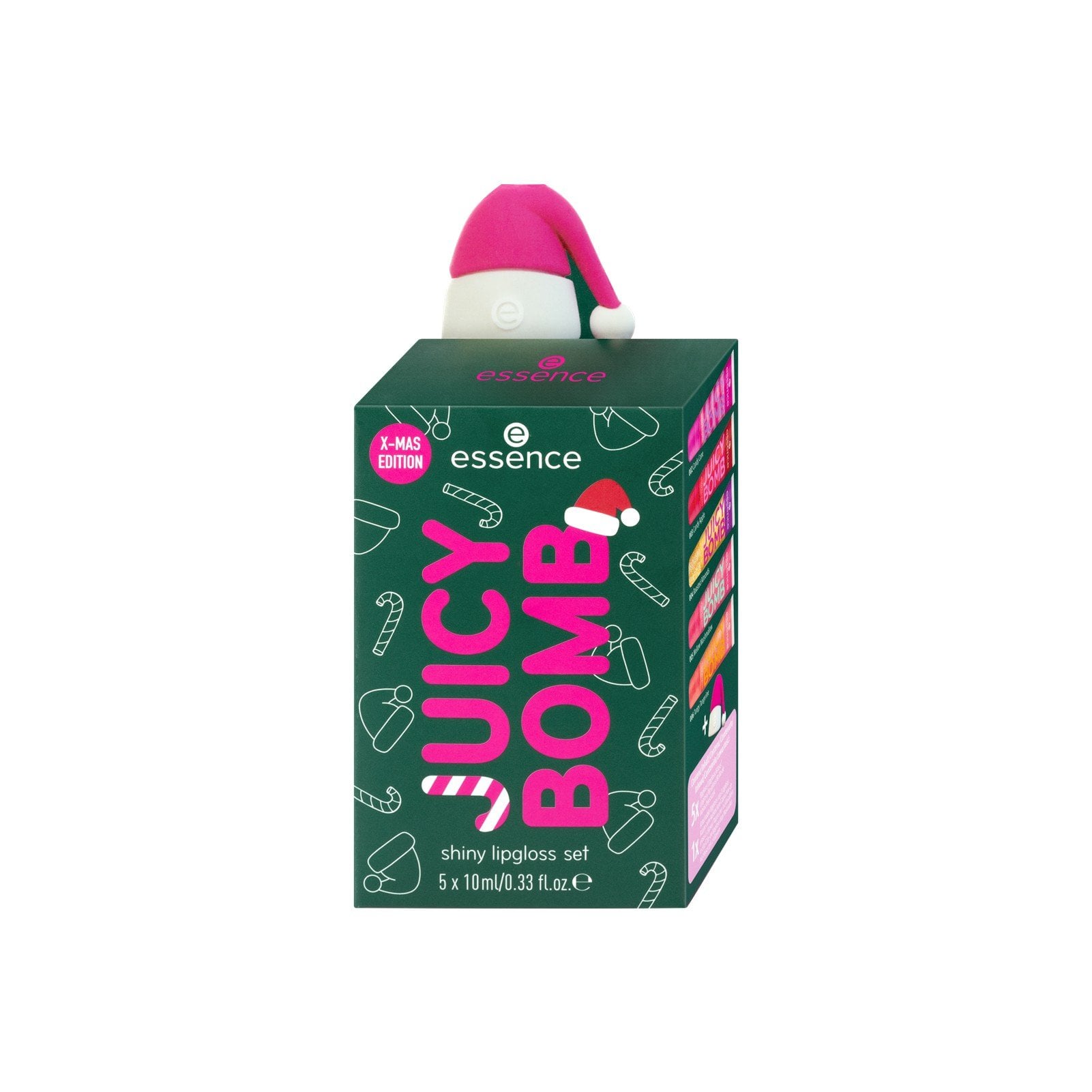 essence Juicy Bomb Xmas Edition Shiny Lipgloss Set 01 Holly Jolly ...