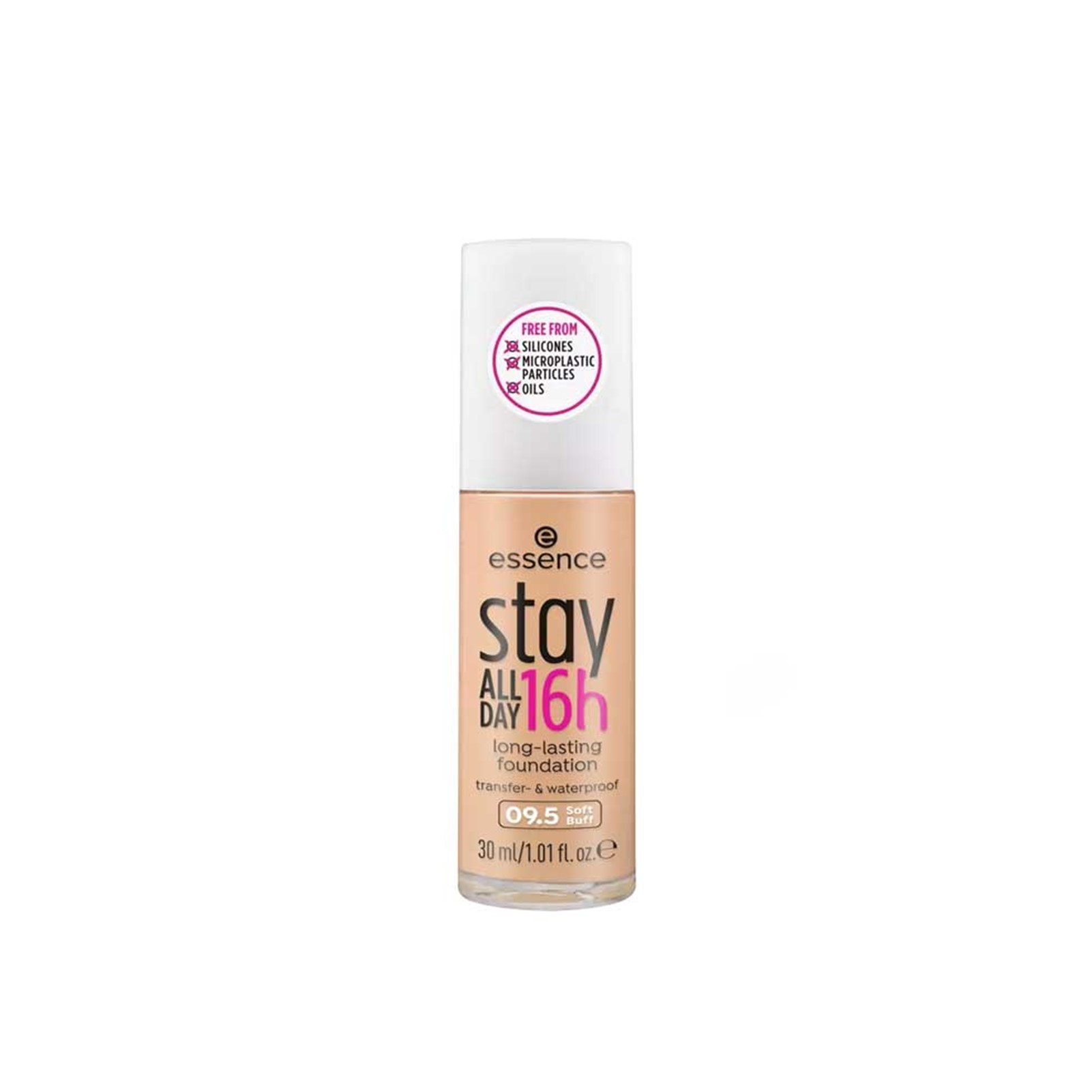 essence Stay All Day 16h Long-Lasting Foundation 09.5 Soft Buff 30ml (1 ...