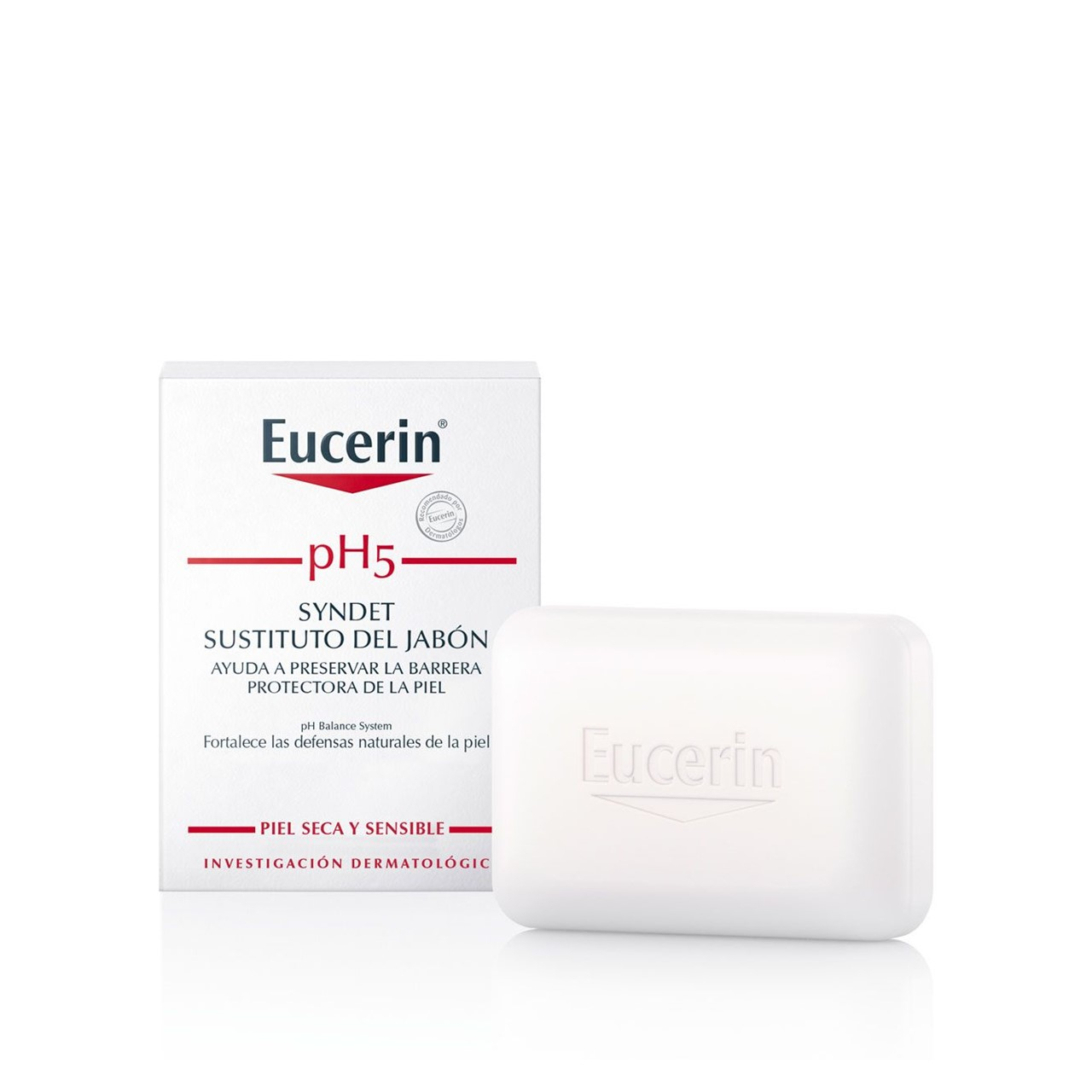Eucerin pH5 Syndet Soap-Free Bar 100g (3.53oz) USA