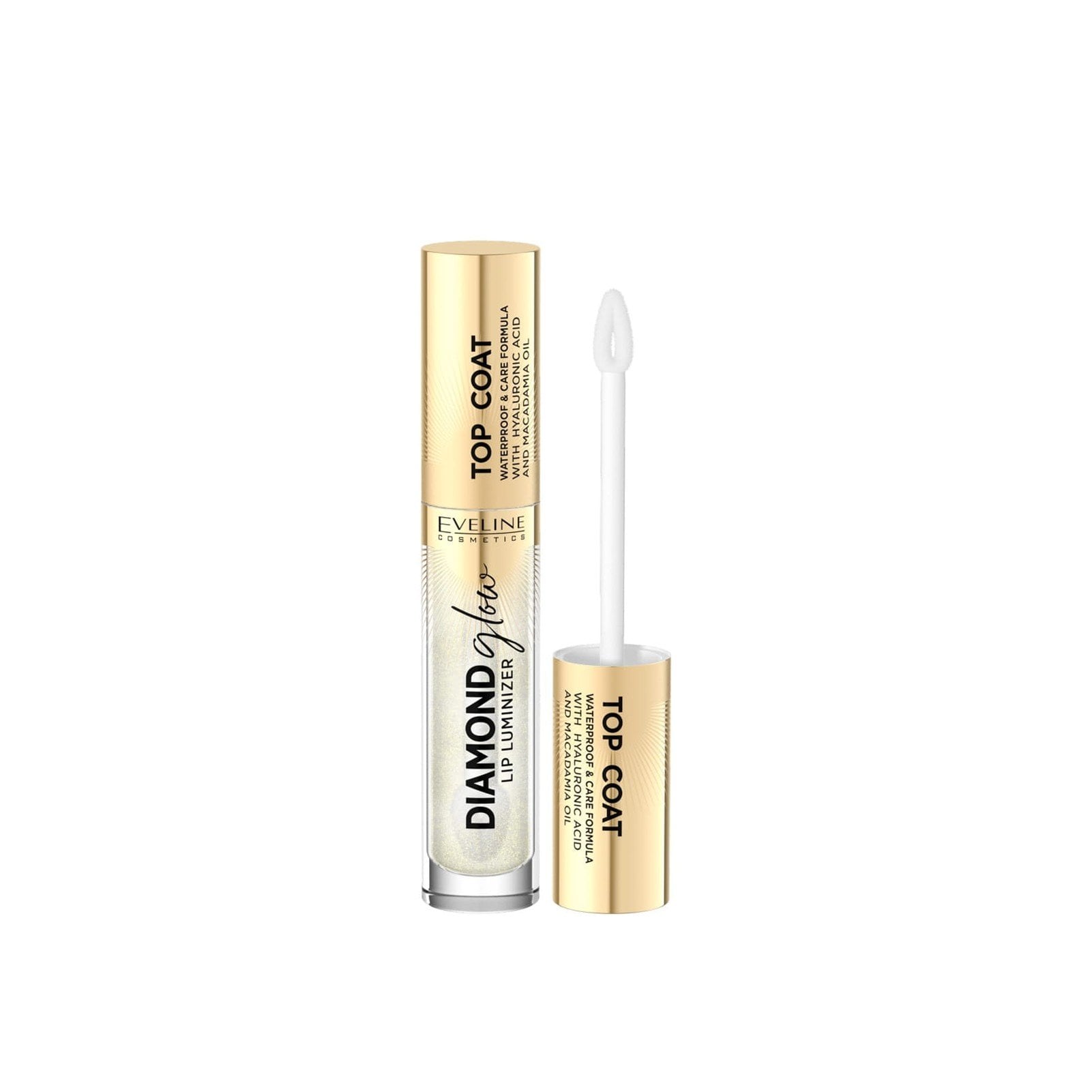 Eveline Cosmetics Diamond Glow Lip Luminizer 12 Top Coat 4.5ml (0 ...