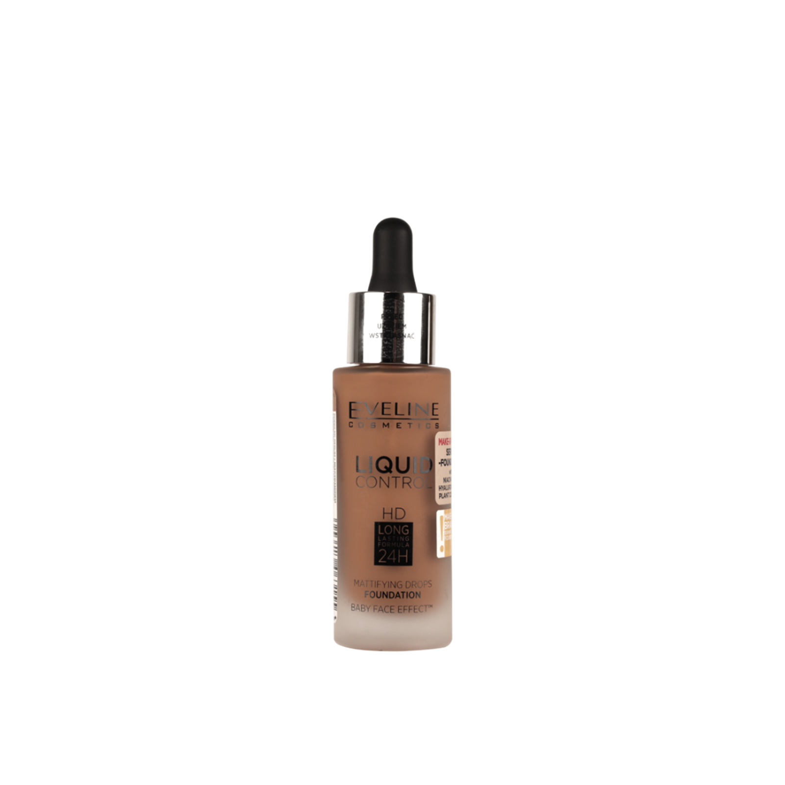 Eveline Cosmetics Liquid Control HD 24h Mattifying Drops Foundation 065 ...