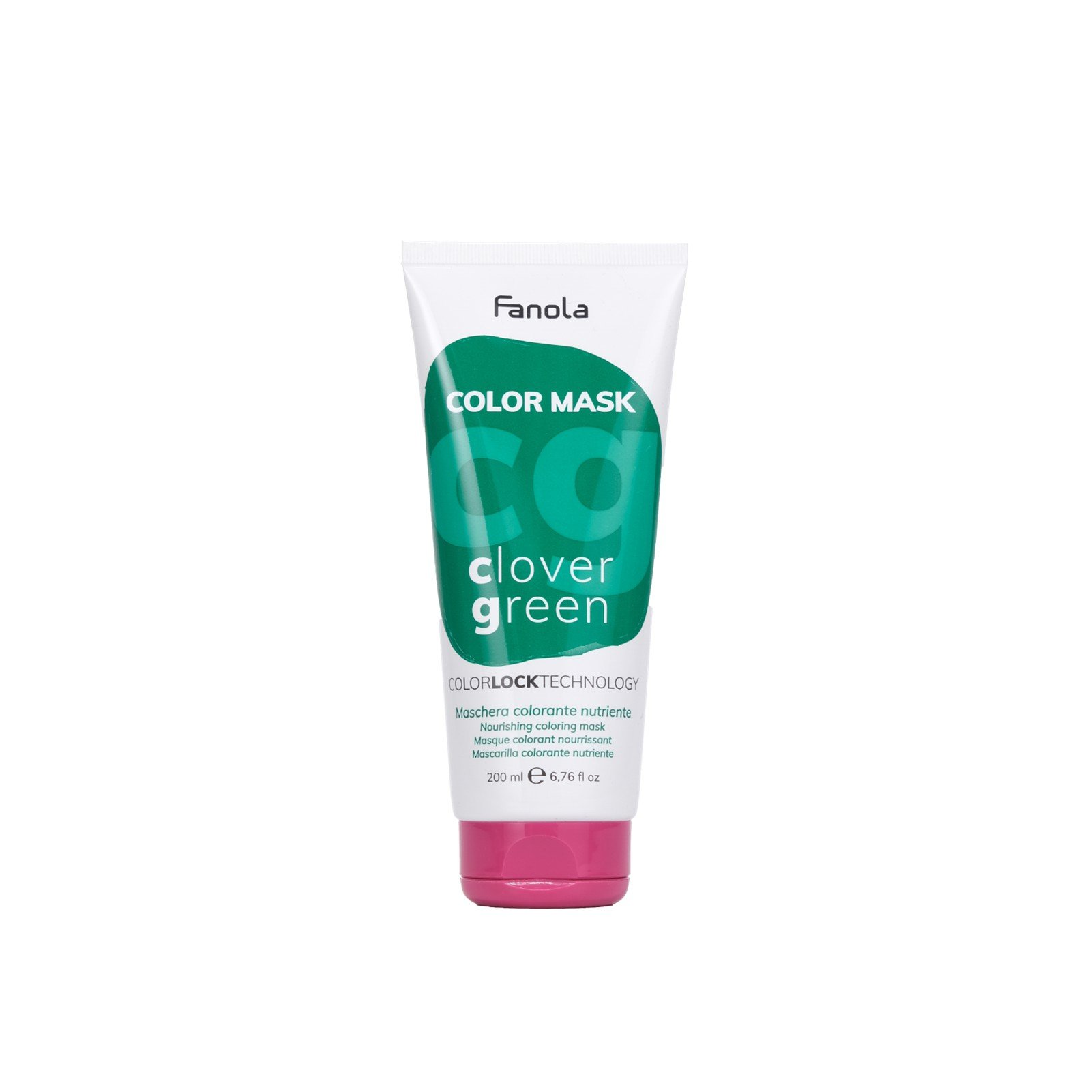 Fanola Color Mask Clover Green Nourishing Coloring Hair Mask 200ml UAE