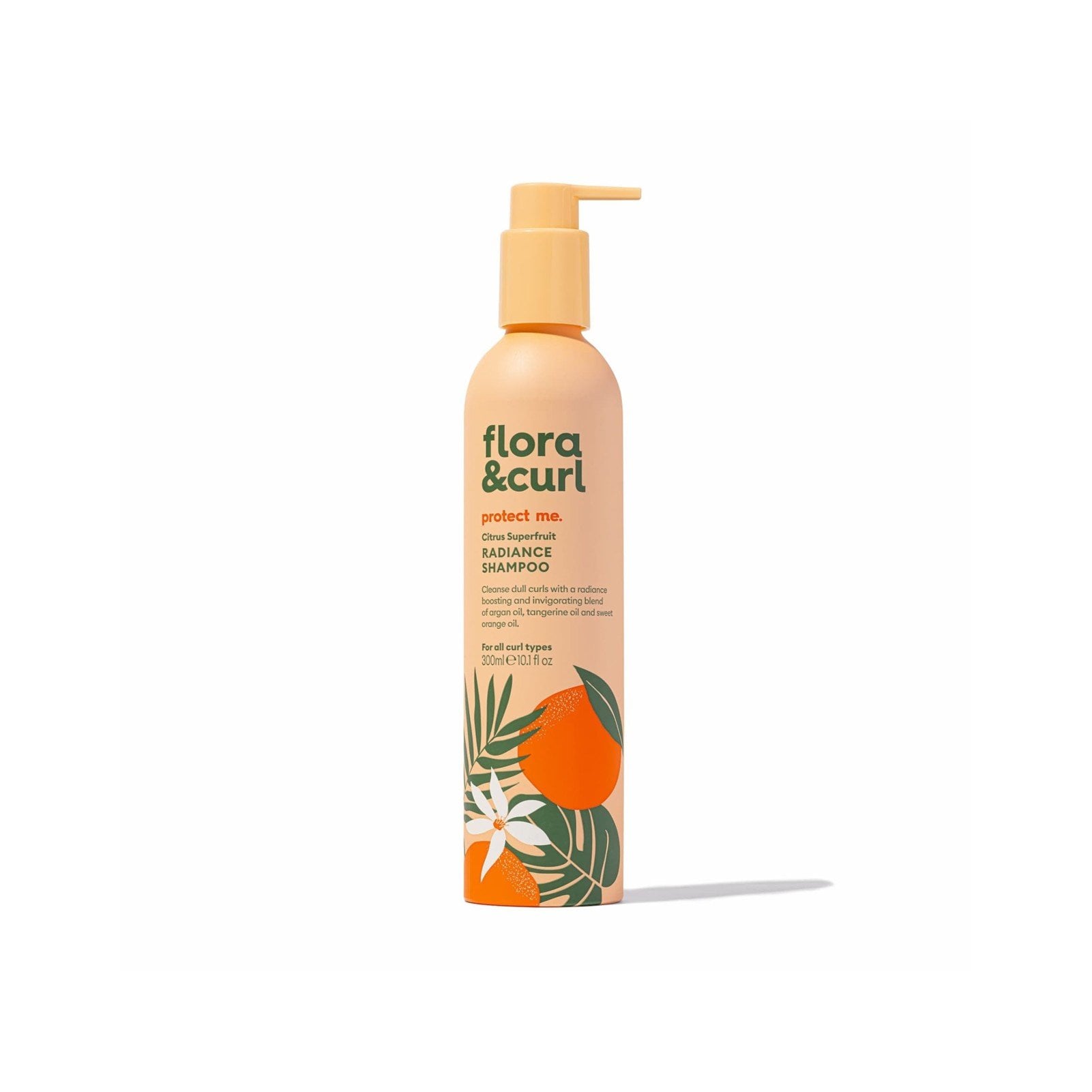 Flora & Curl protect me. Citrus Superfruit Radiance Shampoo 300ml (10 ...