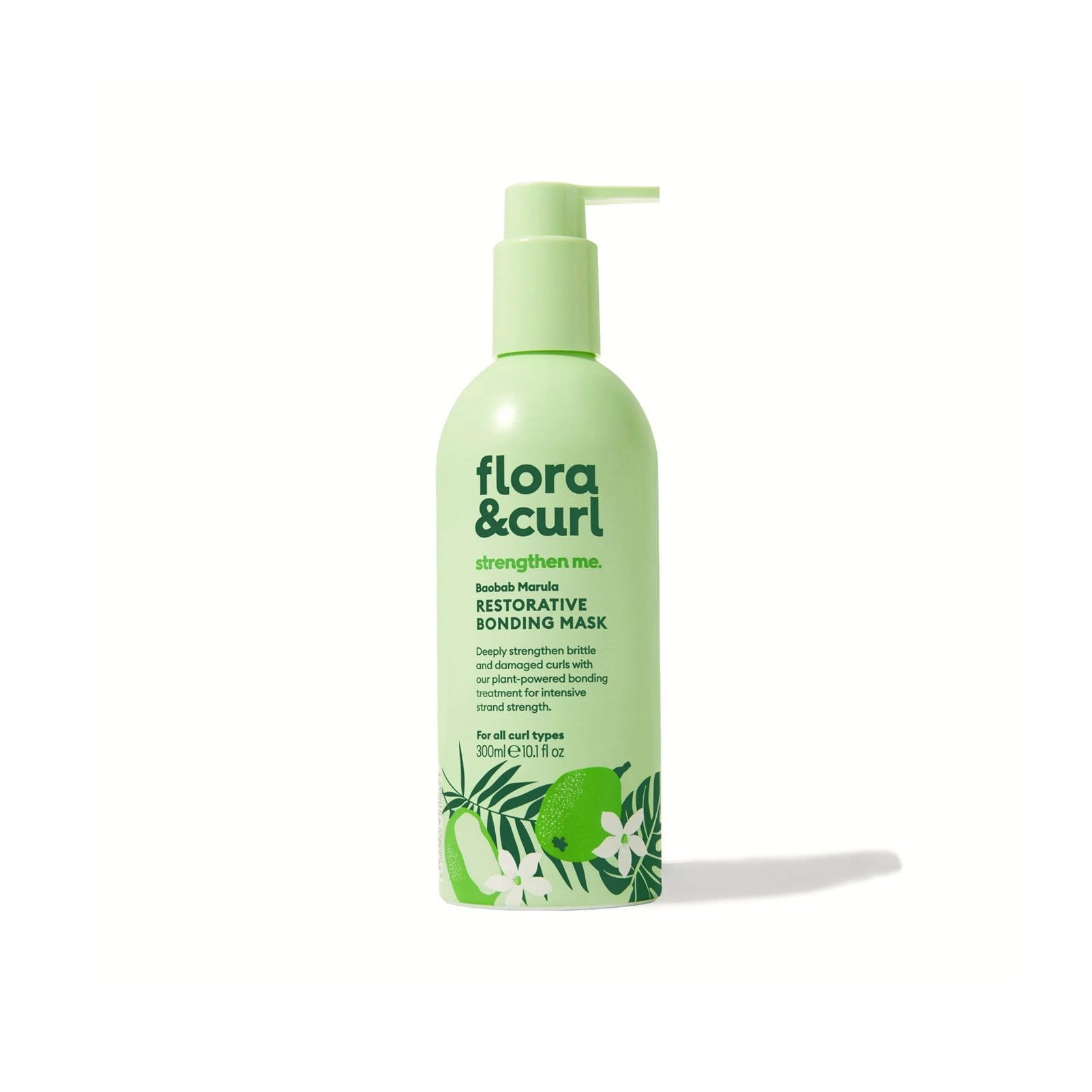 Flora & Curl strengthen me. Baobab Marula Restorative Bonding Mask ...