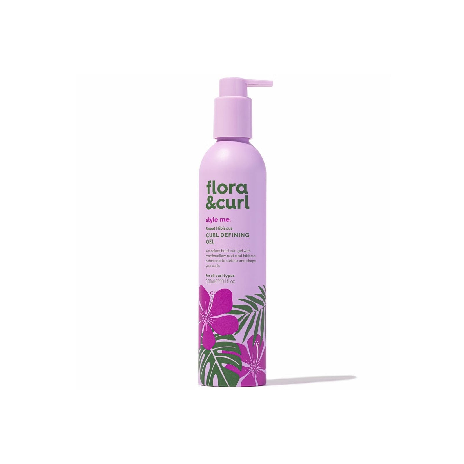 Flora & Curl style me. Sweet Hibiscus Curl Defining Gel 300ml (10.1floz ...