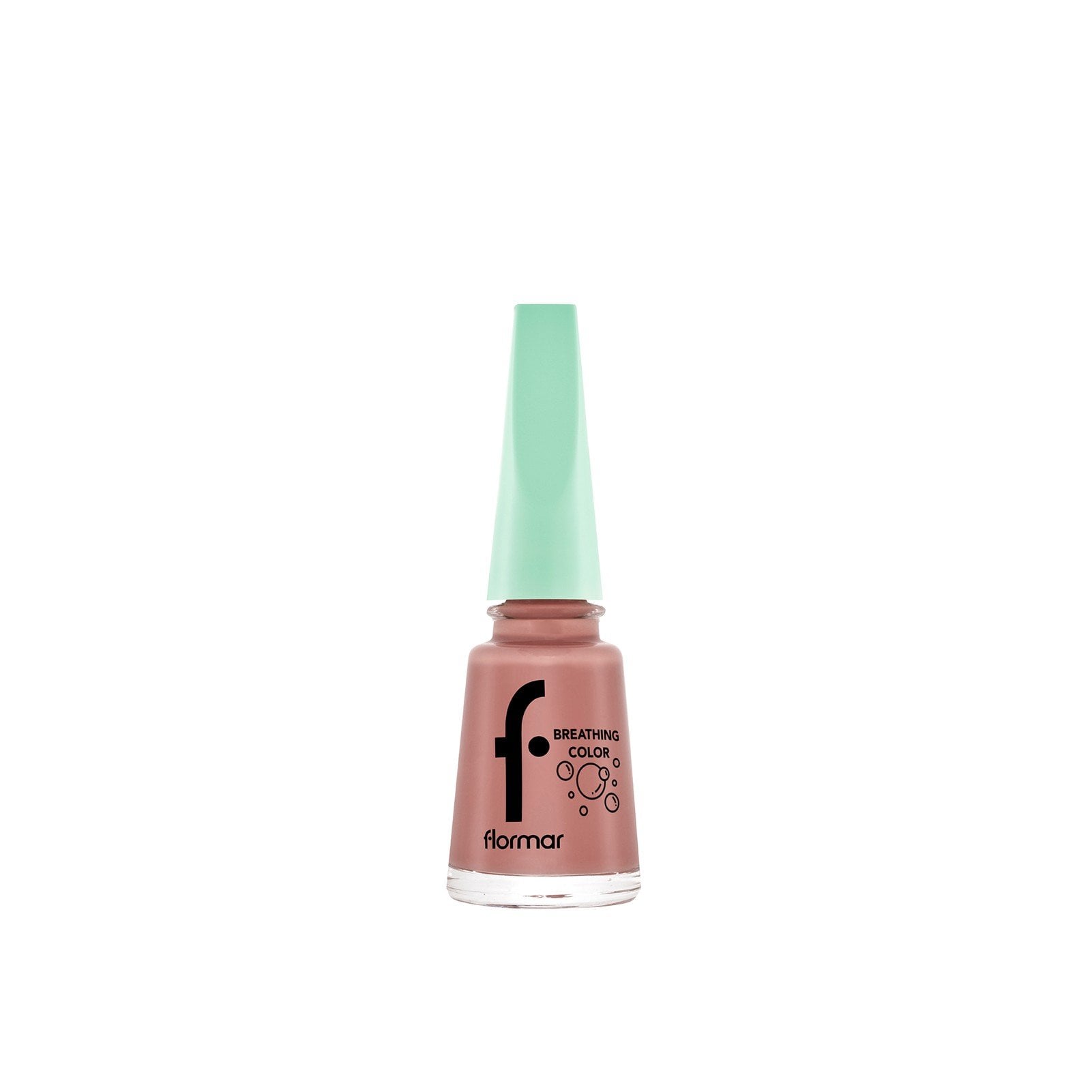 Flormar Breathing Color Nail Enamel 010 Peach N'cream 11ml (0.37floz) USA