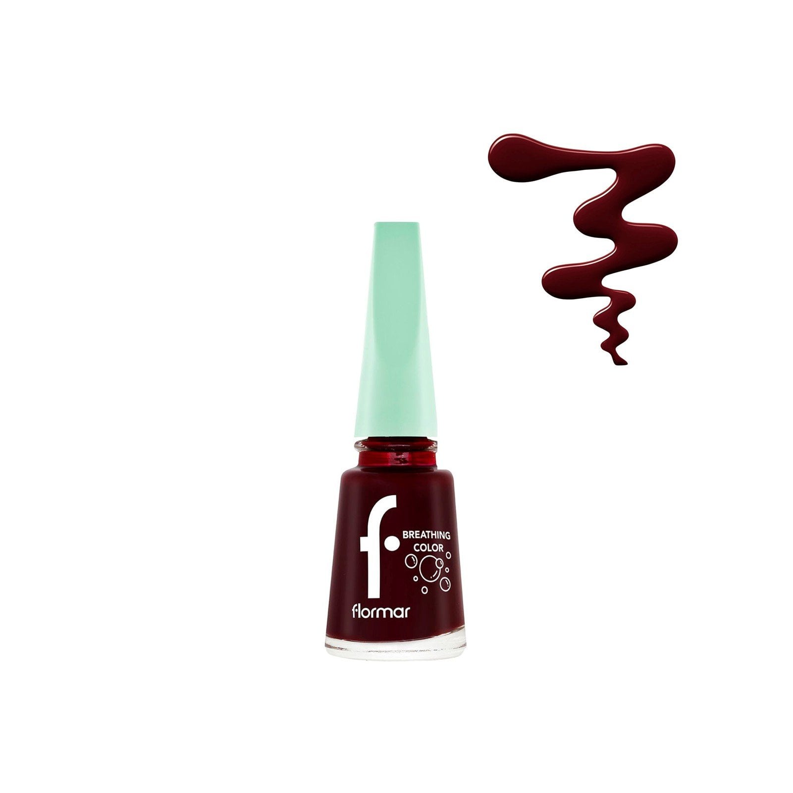 Flormar Breathing Color Nail Enamel 012 Burgundy 11ml (0.37floz) United ...